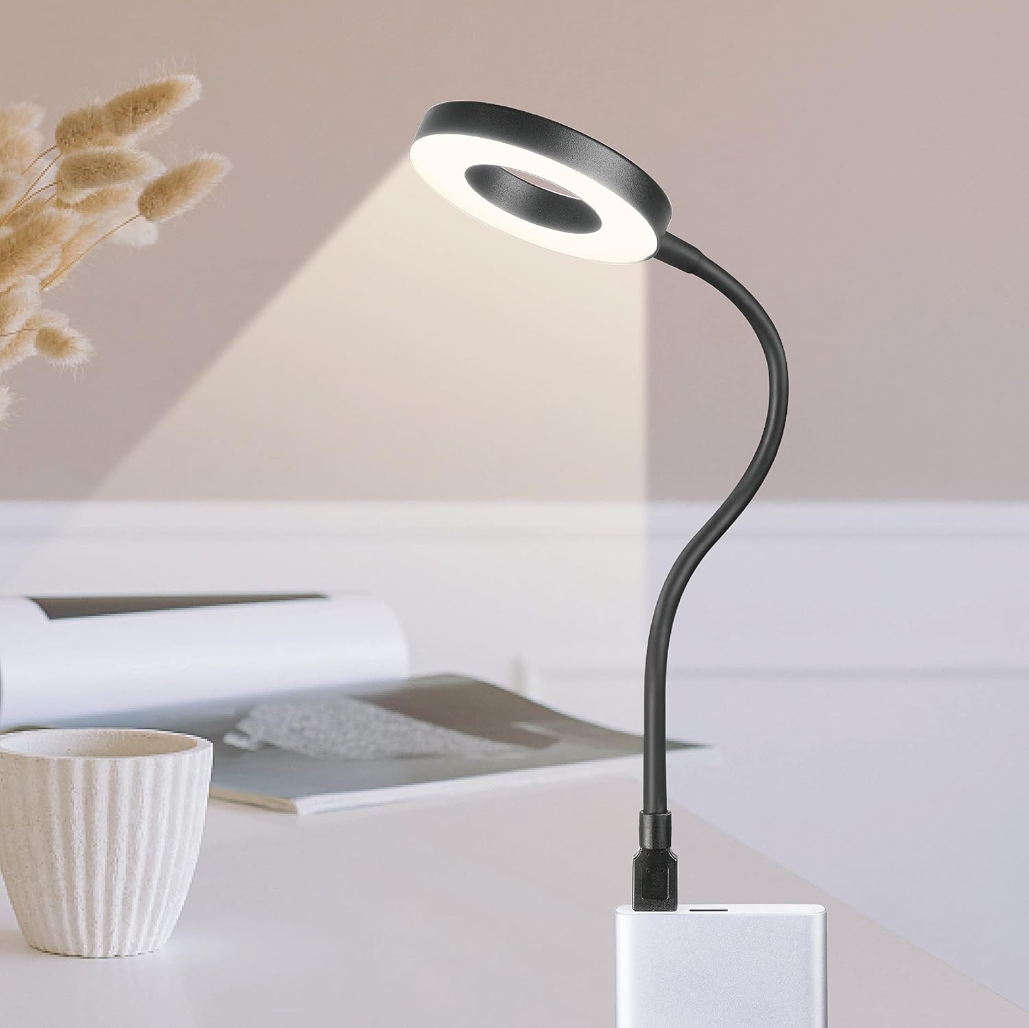 Amazon.com: ONEXT USB LED Ring Light with 24 LED and Flexible Silicone ...