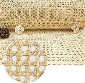 Amazon.com: Caning Supplies Caning Material Roll Gold Cane Webbing ...