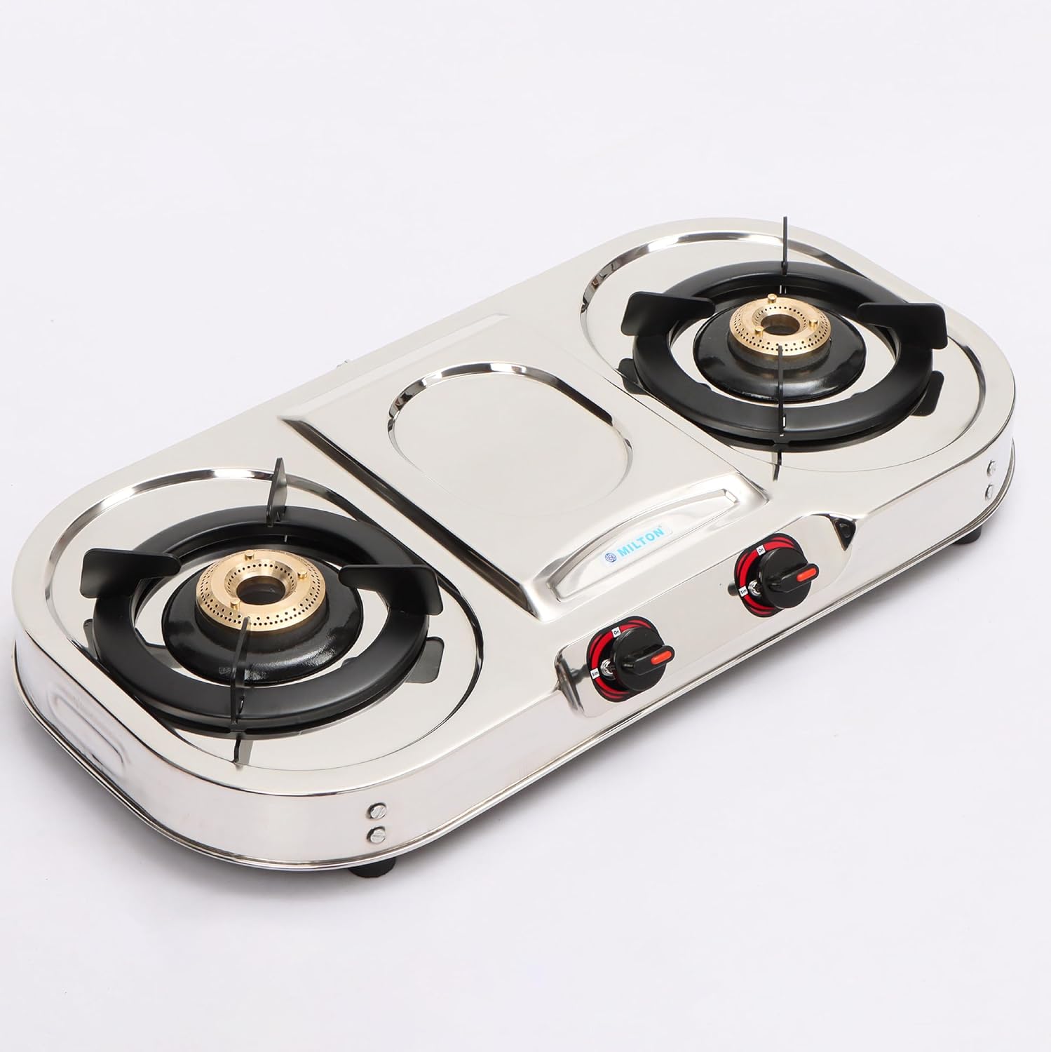 MILTON Royal Stainless Steel Gas Stove 2 Burners I Manual Ignition I ...