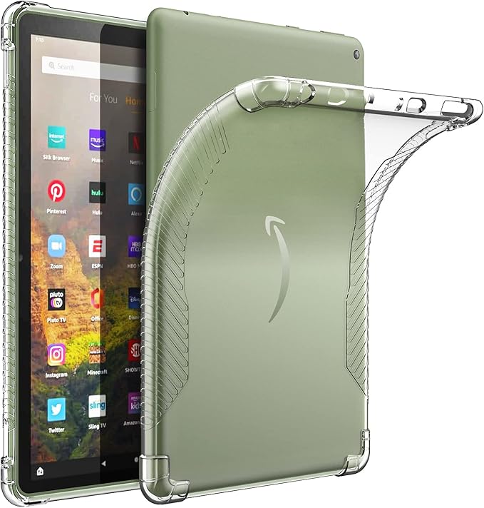 Amazon.com: MoKo Case Fits All-New Kindle Fire HD 10 & 10 Plus Tablet ...