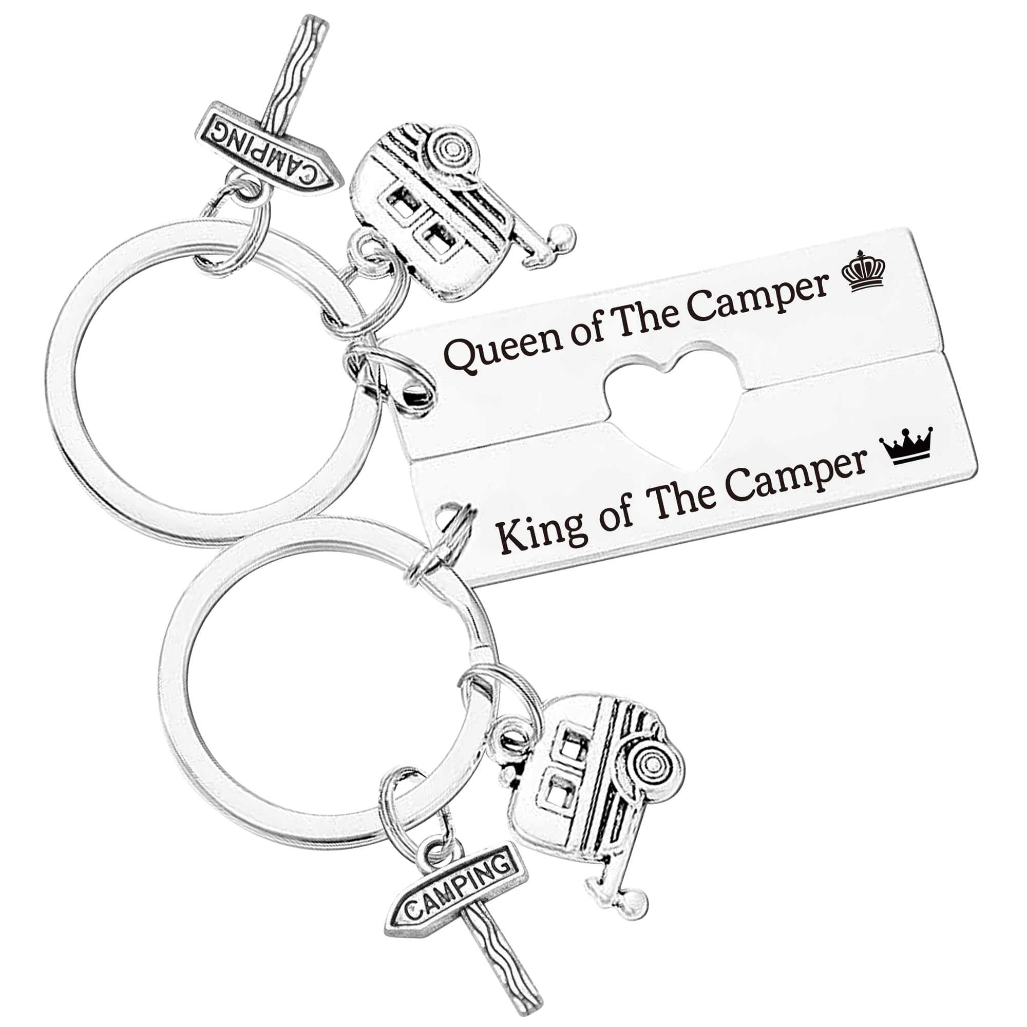 Amazon.com: Camper Gifts For Women Men - 2pcs Cute Camping Stuff ...
