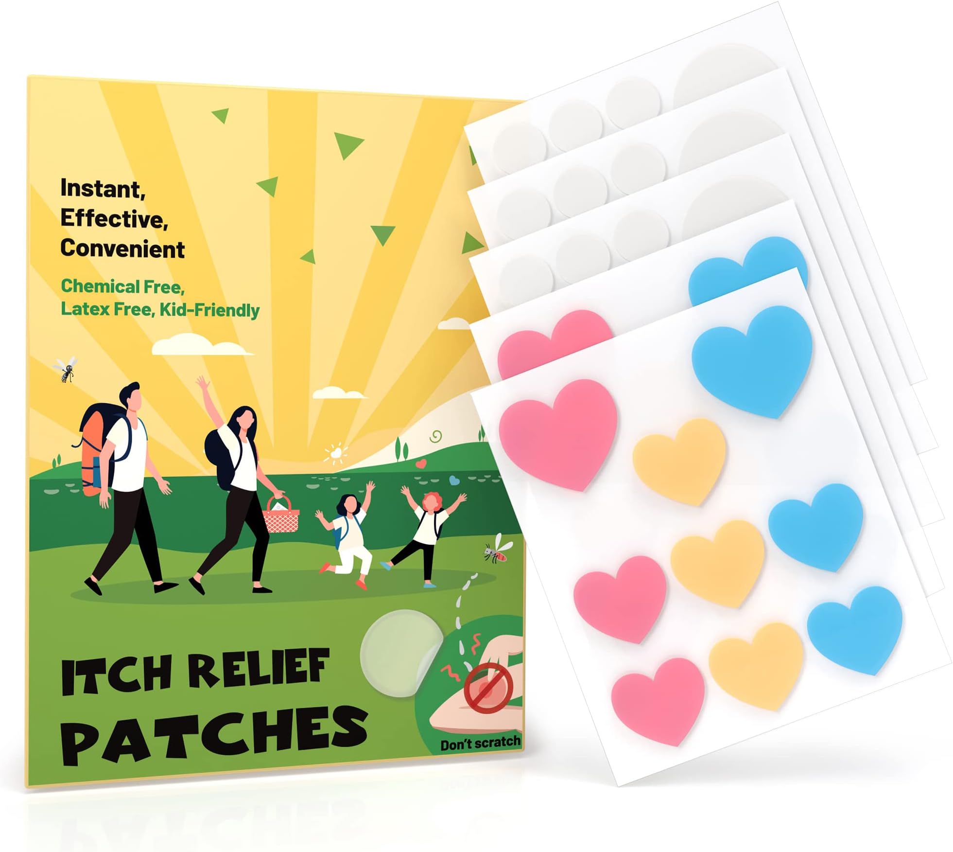 Amazon.com: Istpch Itch Relief Patches, Reduces Itch & Swell, Travel ...