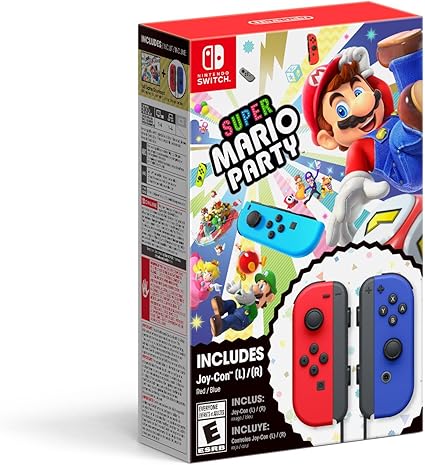 Super Mario Party™ + Red & Blue Joy-Con™ Bundle (CAN Version) : Amazon ...