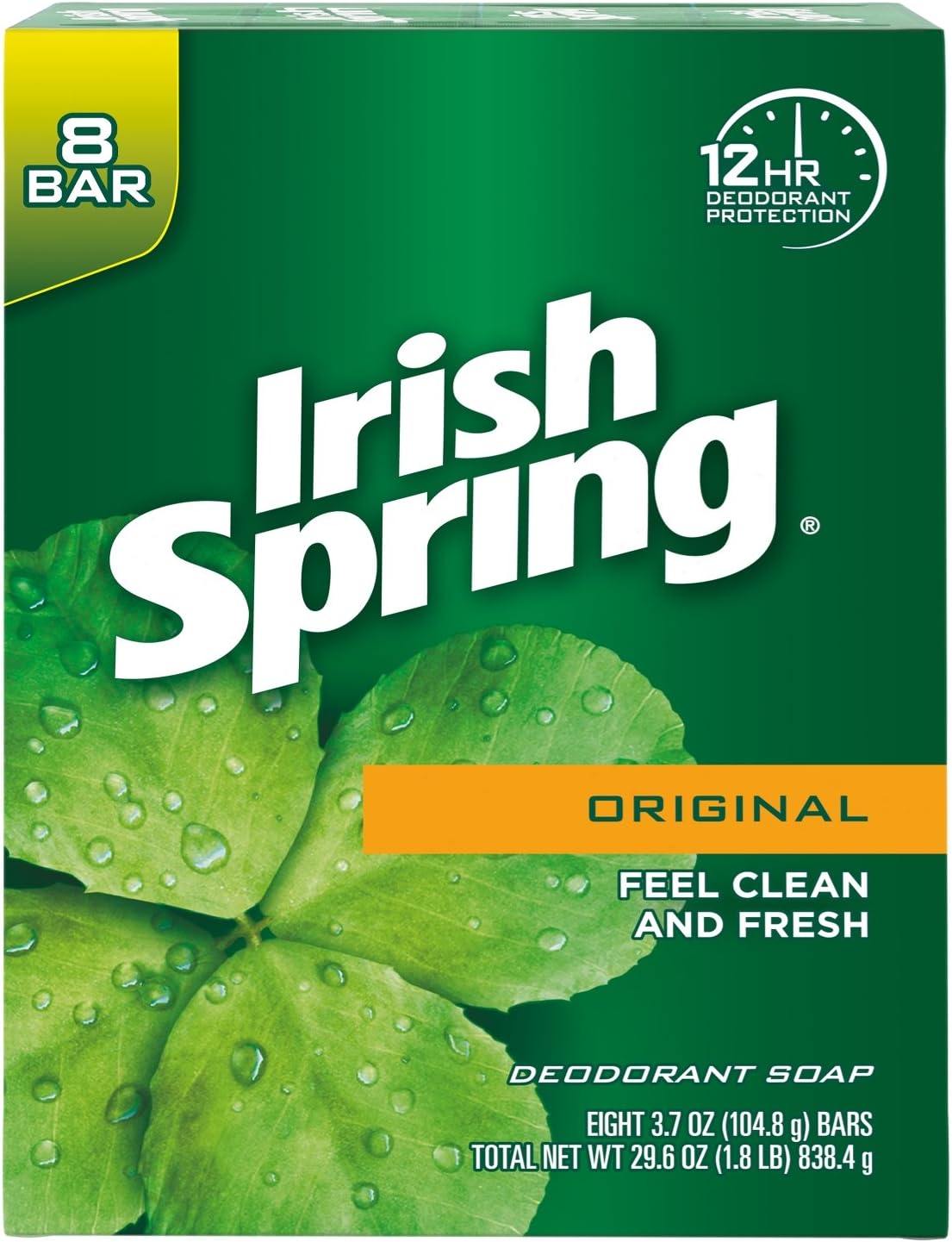 Amazon.com : Irish Spring Bar Soap (20 PACK) Original Clean - Includes ...