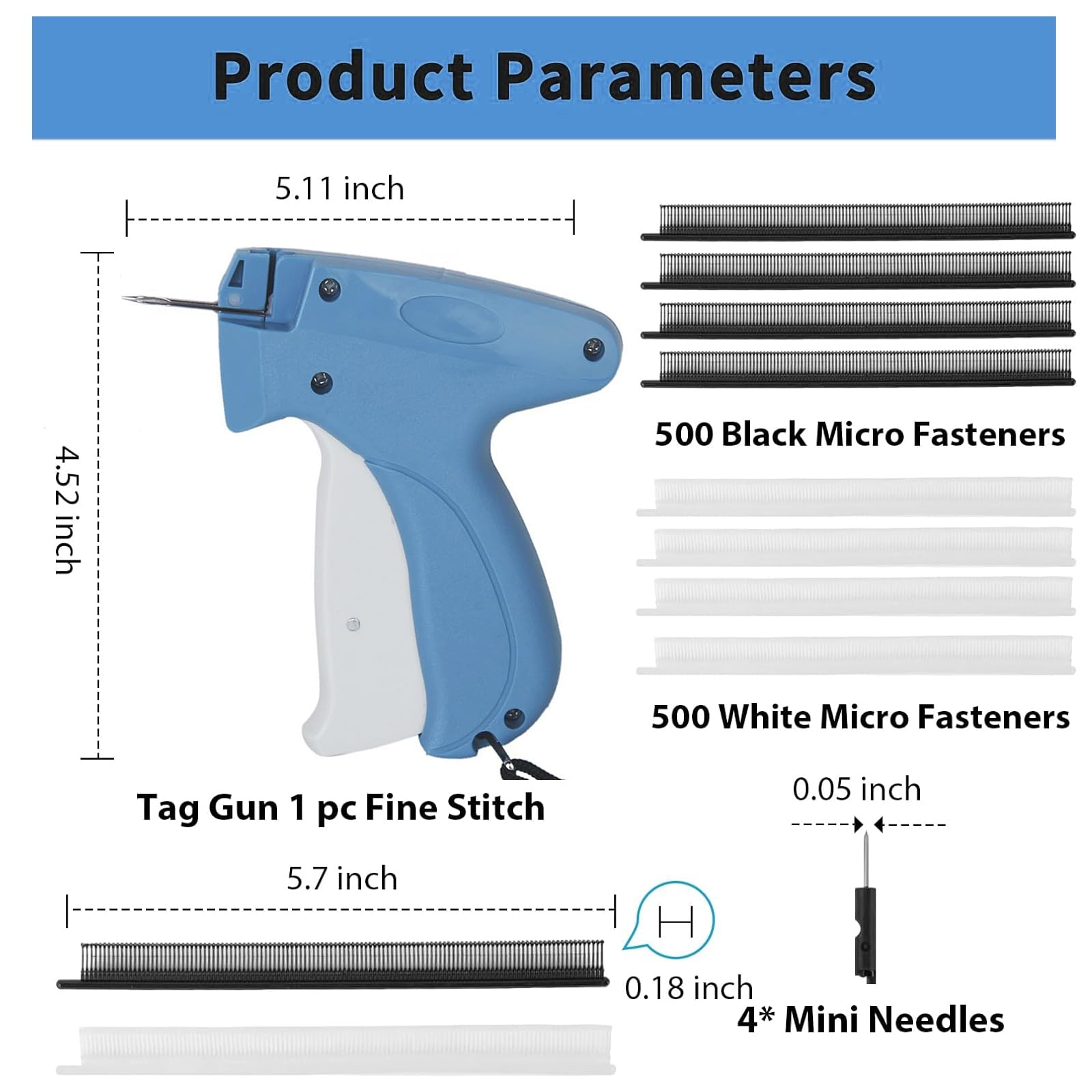 Brother Sewing Machine 4320-Pc Clothing Repair Kit - Mini Stitch Gun ...