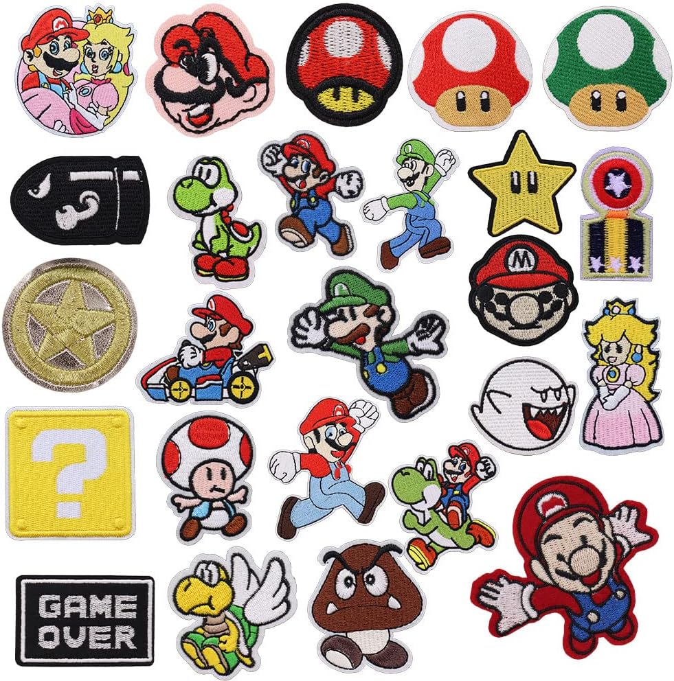 Amazon.com: Set of 4 Pokémon Patches Starter Original First Generation ...