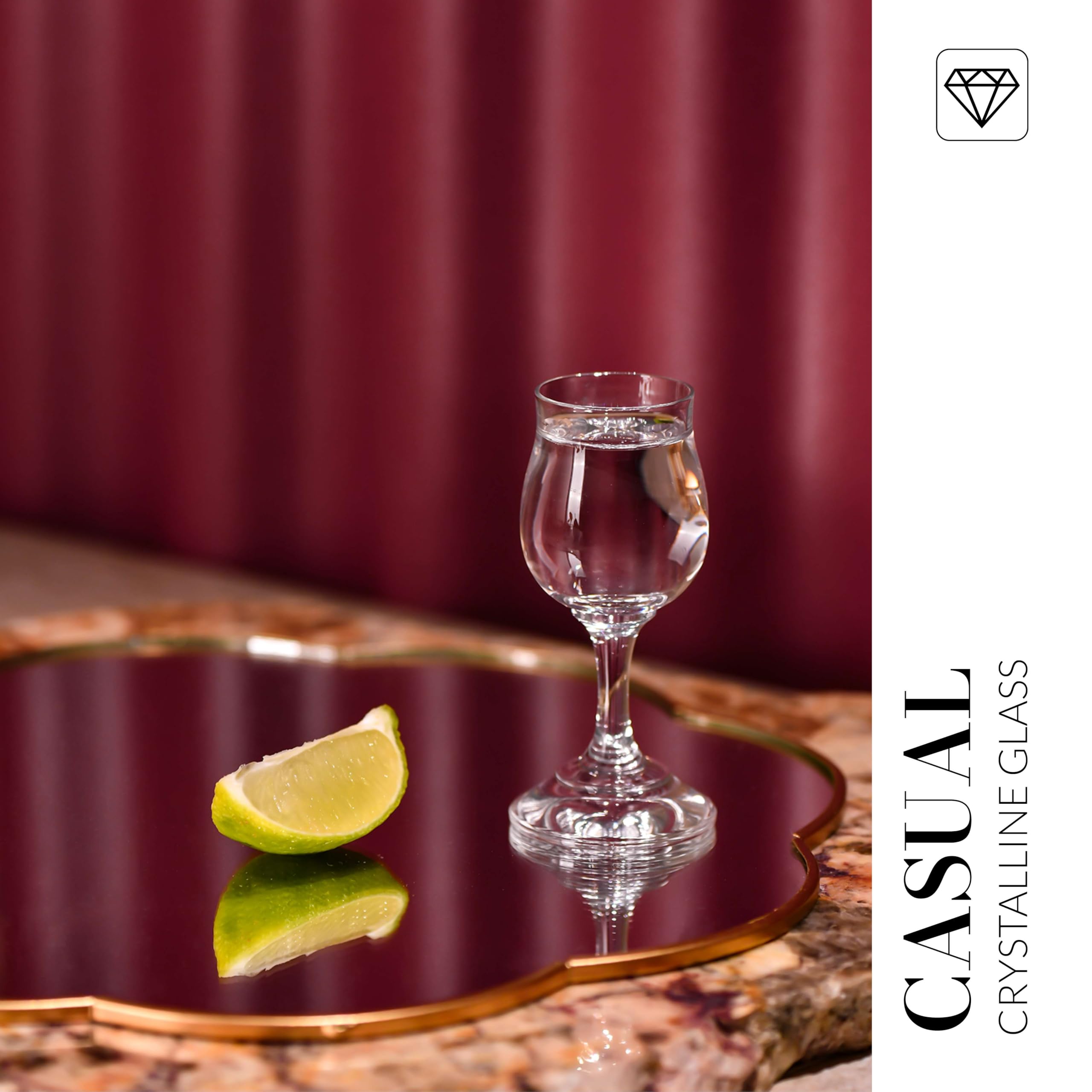 Plastic Cups Krosno Grappa, Schnapps & Liqueur Glasses | 6-Piece ...