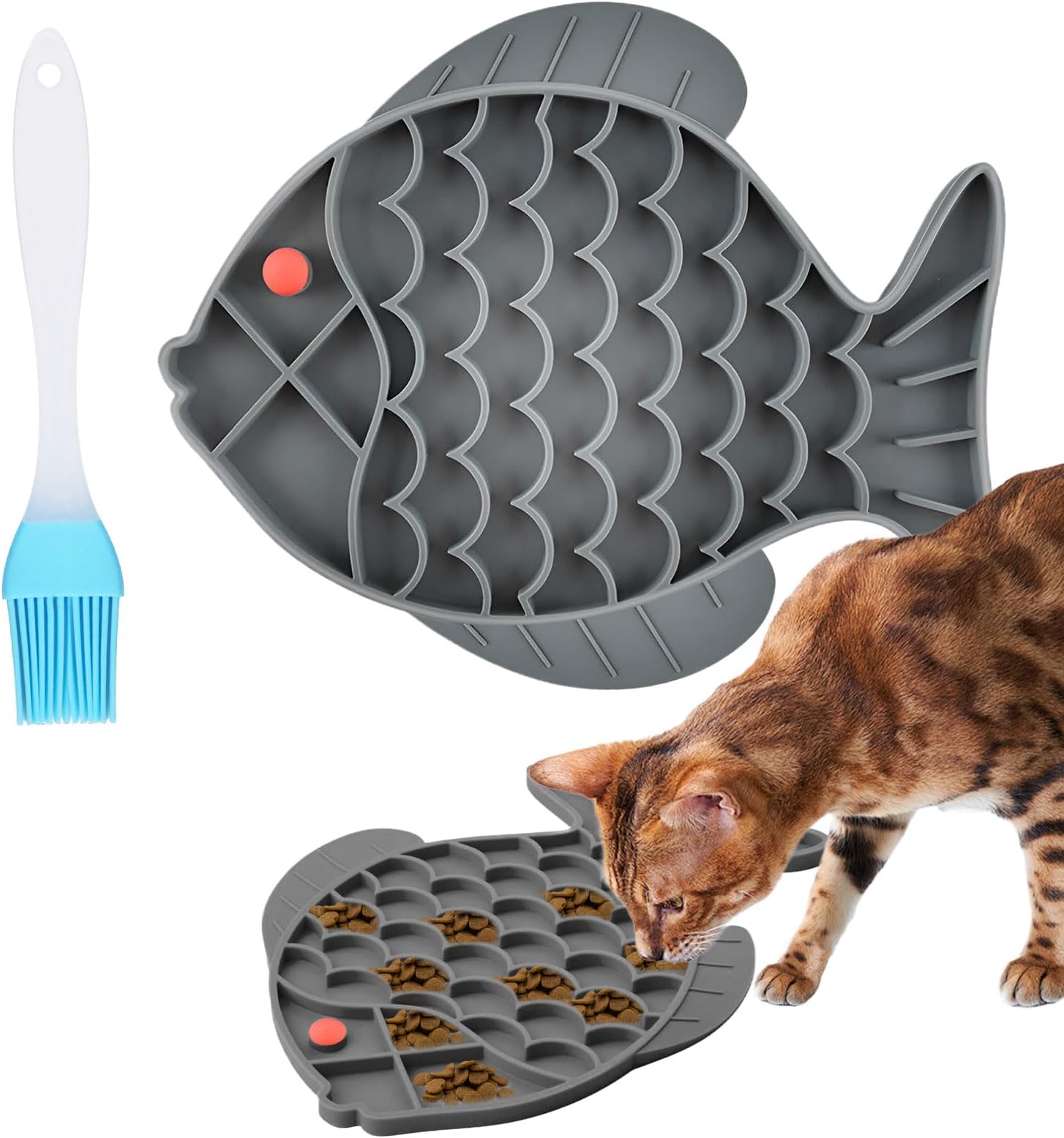 Slow Feeder Cat Bowl Cat Slow Feeder Bowl Cat Puzzle Feeder Cat Puzzle ...