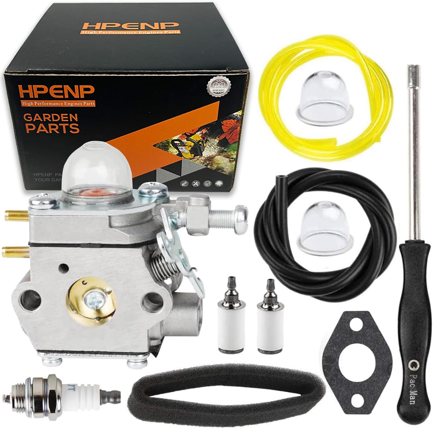 Amazon.com: HPENP WS2200 Carburetor with Fuel Line kit for Craftsman ...