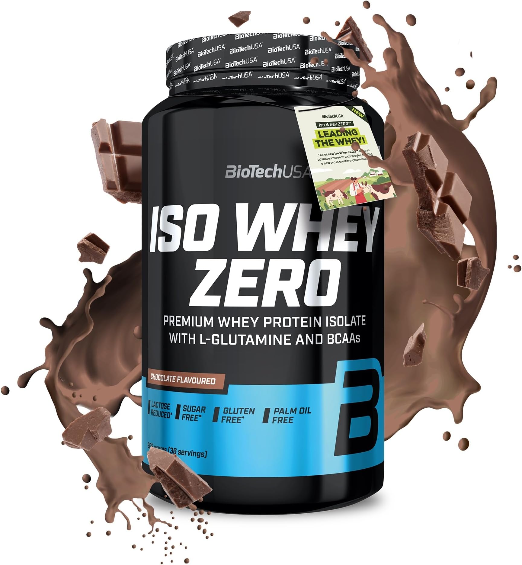 Biotechusa Iso Whey Zero Premium Whey Protein Isolate Grass Fed ...