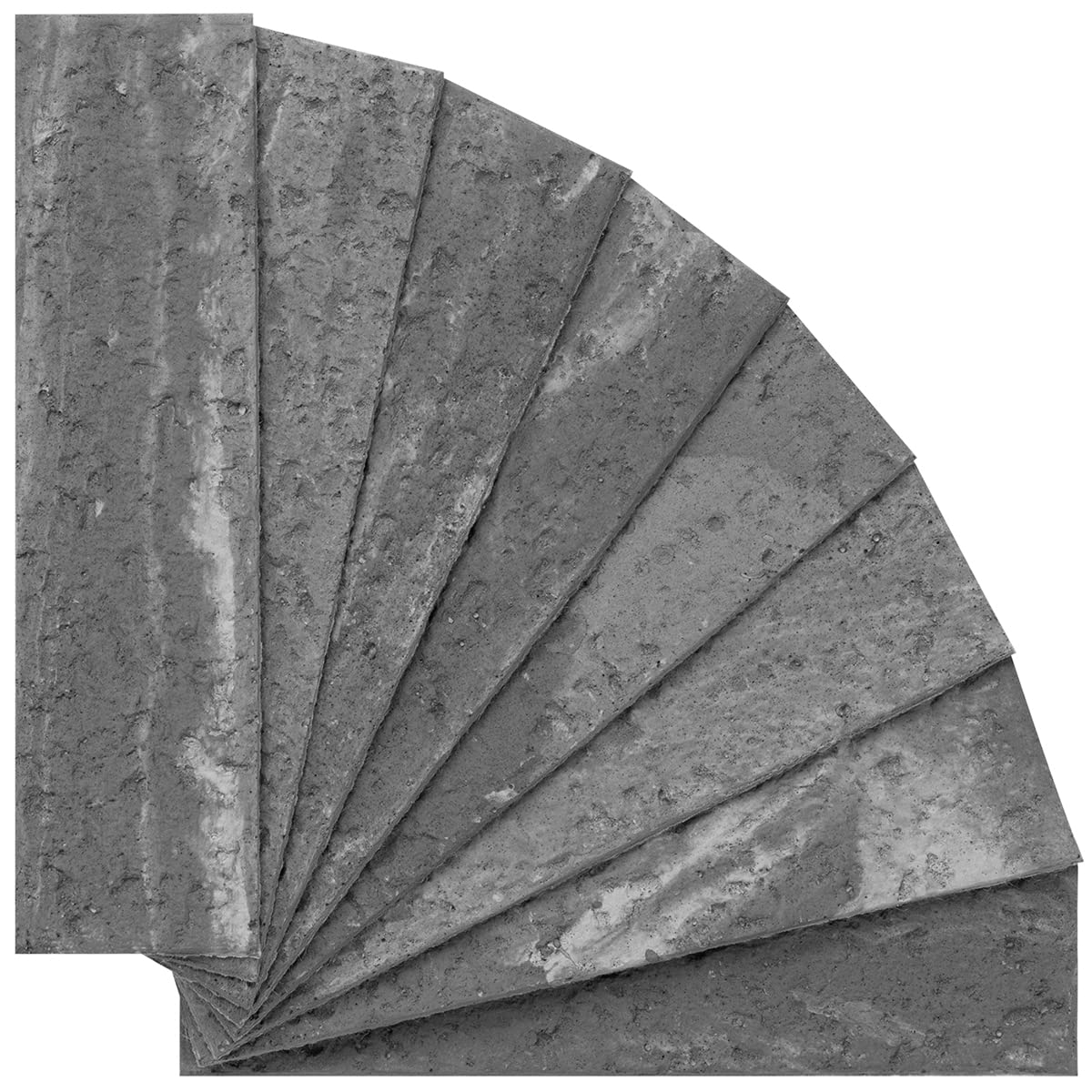 Amazon.com: TORURAL 2 Grey Faux Brick Wall Tiles, 3D Thin Brick Veneers ...