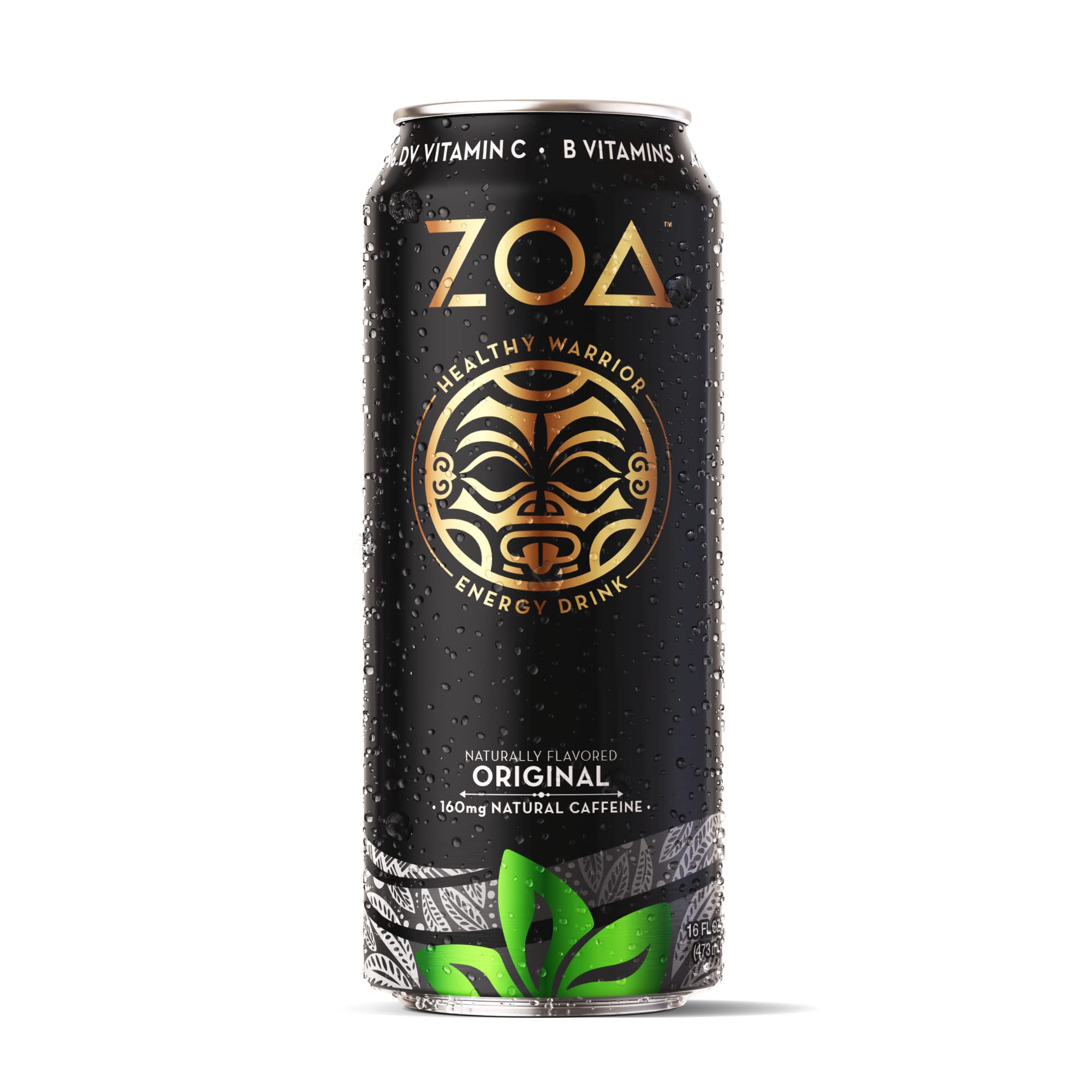 Bebida energética ZOA 100 calorías, original, 16 oz. (...B08PDLG236 ...