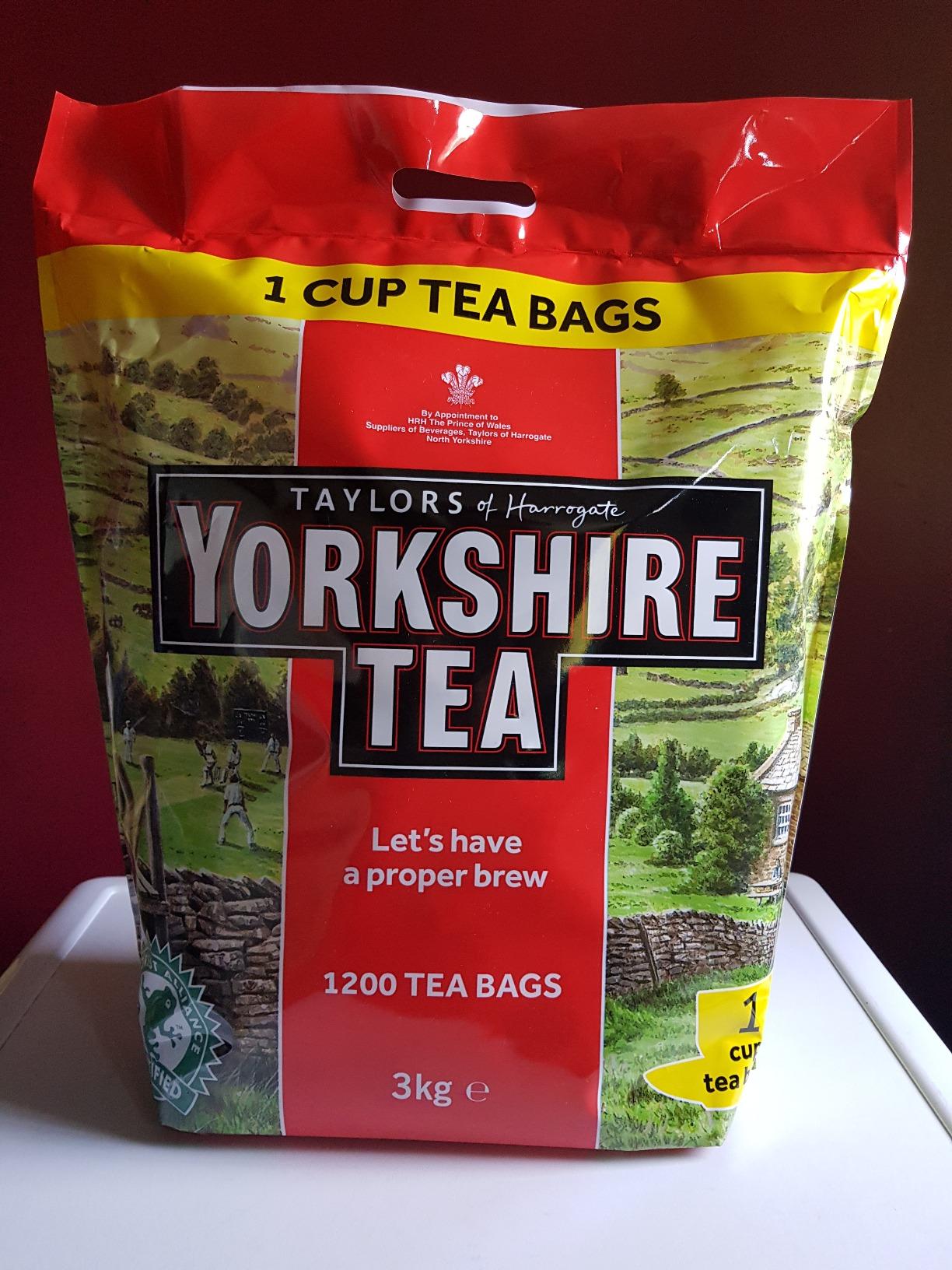 Yorkshire Tea, One Cup Tea Bags 3 Kg : Amazon.co.uk: Grocery