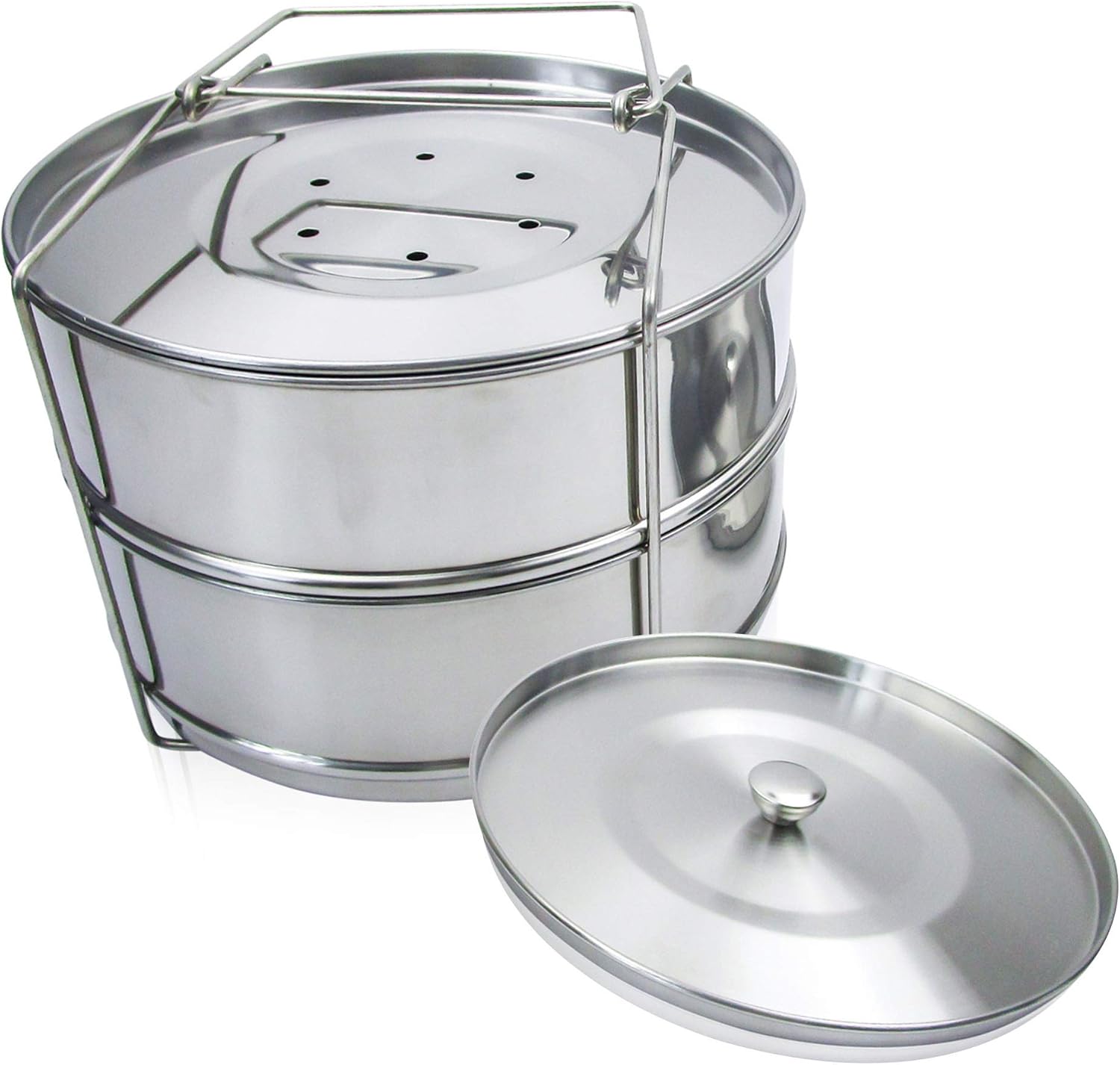 Amazon.com: Instant Pot Cooker – Stackable Food Steamer – Pressure Pot ...