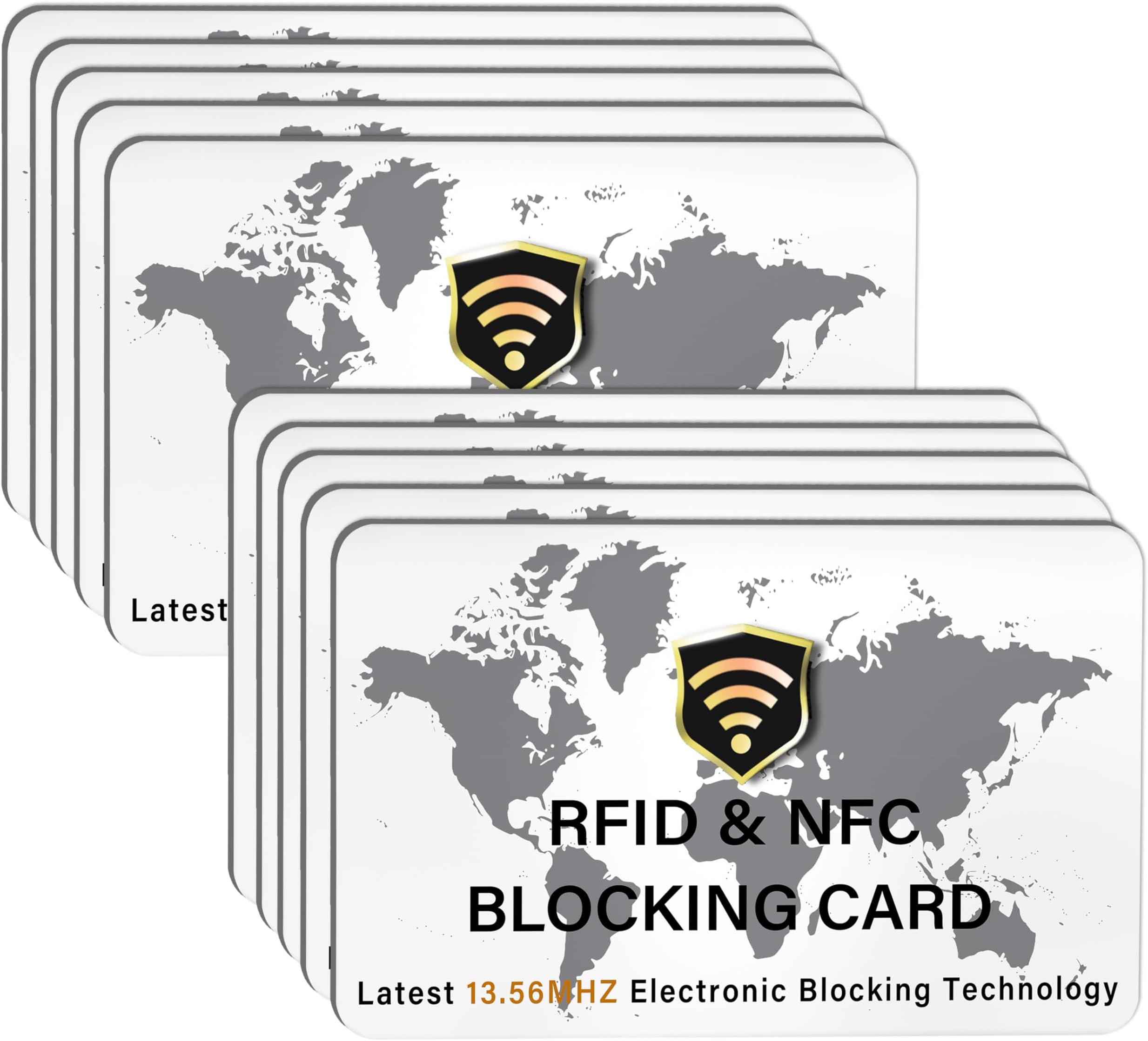 Amazon.com: TICONN RFID Blocking Cards - 4 Pack, Premium Contactless ...