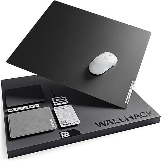 Amazon.com: Wallhack 4.0 Glass Gaming MousePad - Professional Esport Mouse Mat with Specialty ...