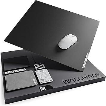Wallhack 4.0 Glass Gaming Mousepad - Professional Esport Mouse Mat with ...