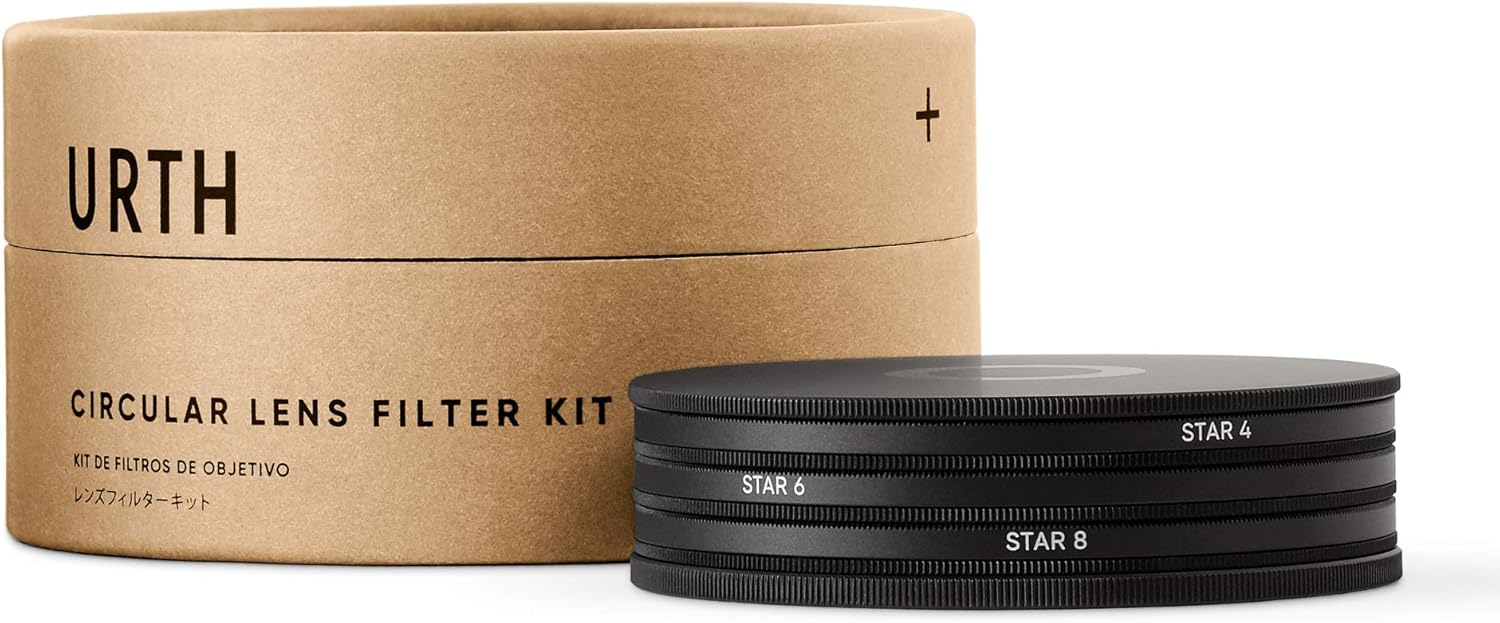 Amazon.com : Urth 58mm Star 4 Point, 6 Point, 8 Point Lens Filter Kit ...