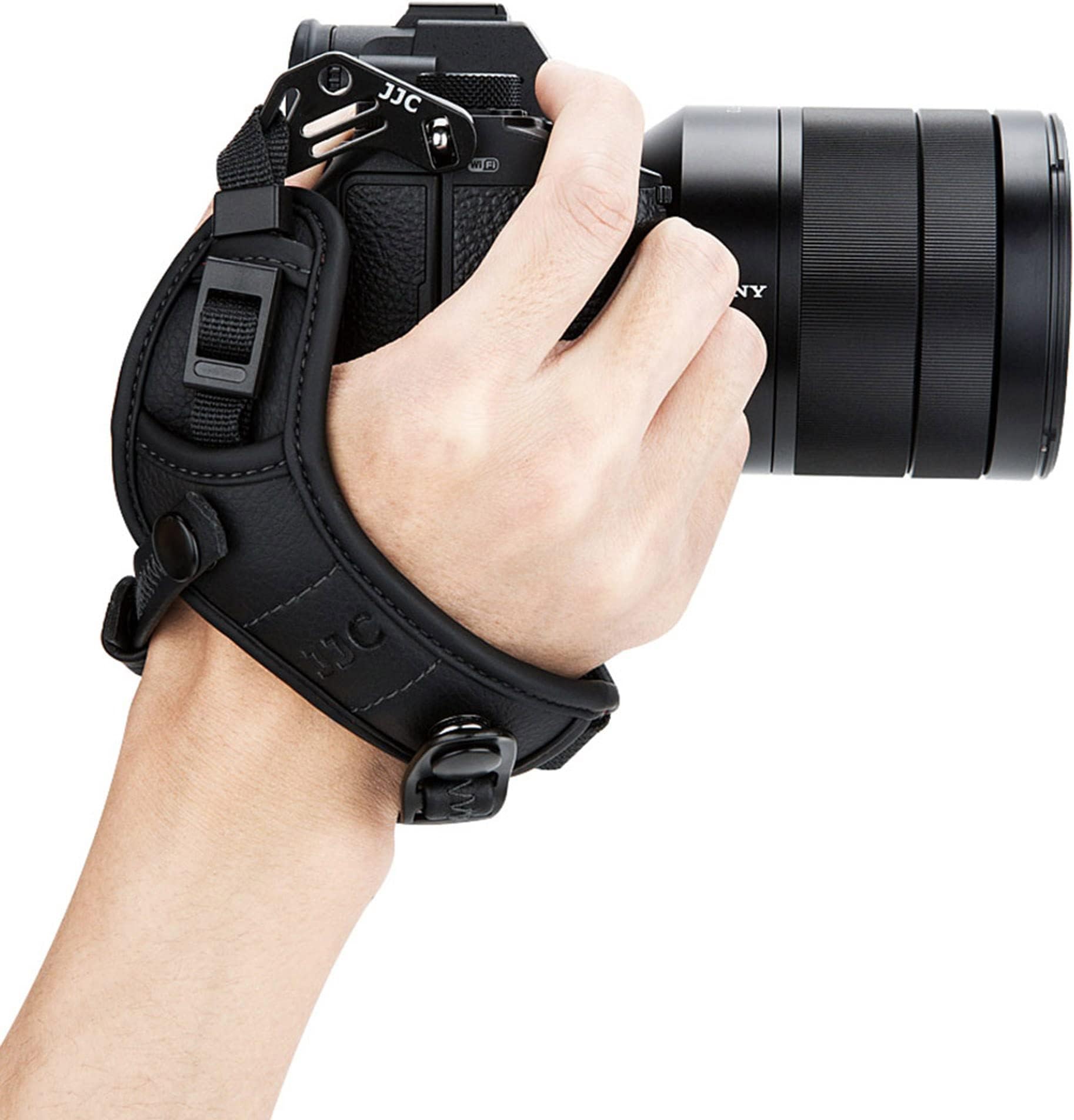 Amazon.com: Custom SLR Camera Hand Strap with Mount - Neoprene Hand ...