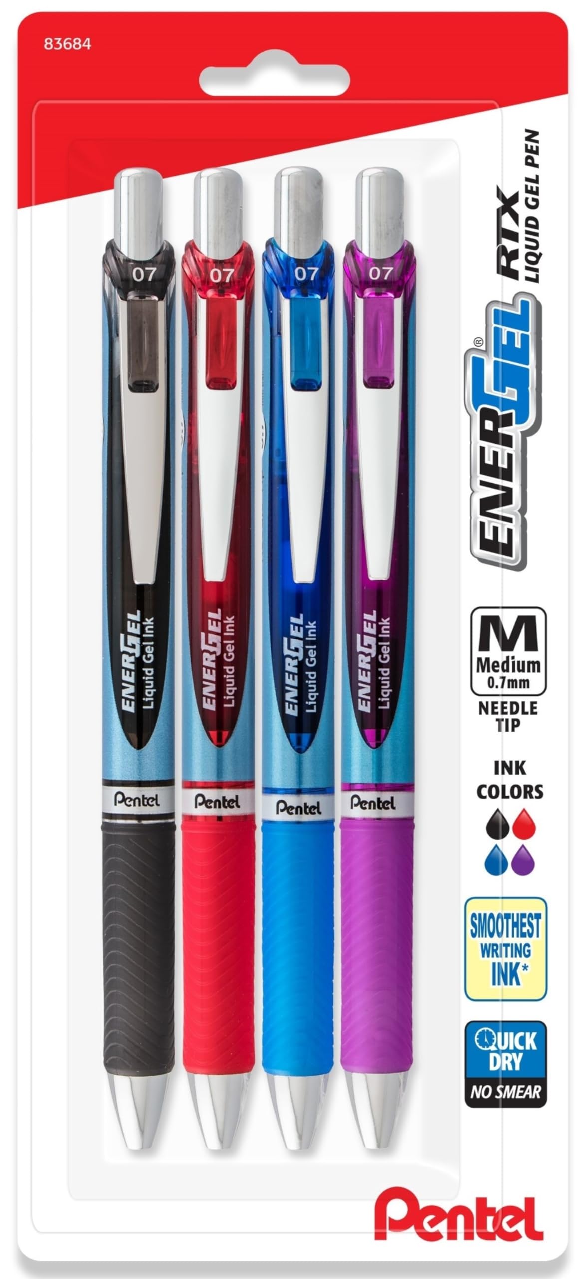 Amazon.com: Pentel Energel Gel Pen - RTX Deluxe Retractable Energel ...