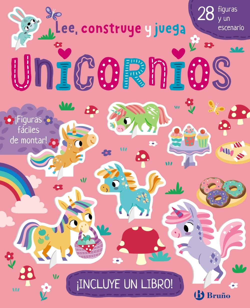 Amazon.com: Lee, construye y juega. Unicornios: 9788469641378: Gale ...