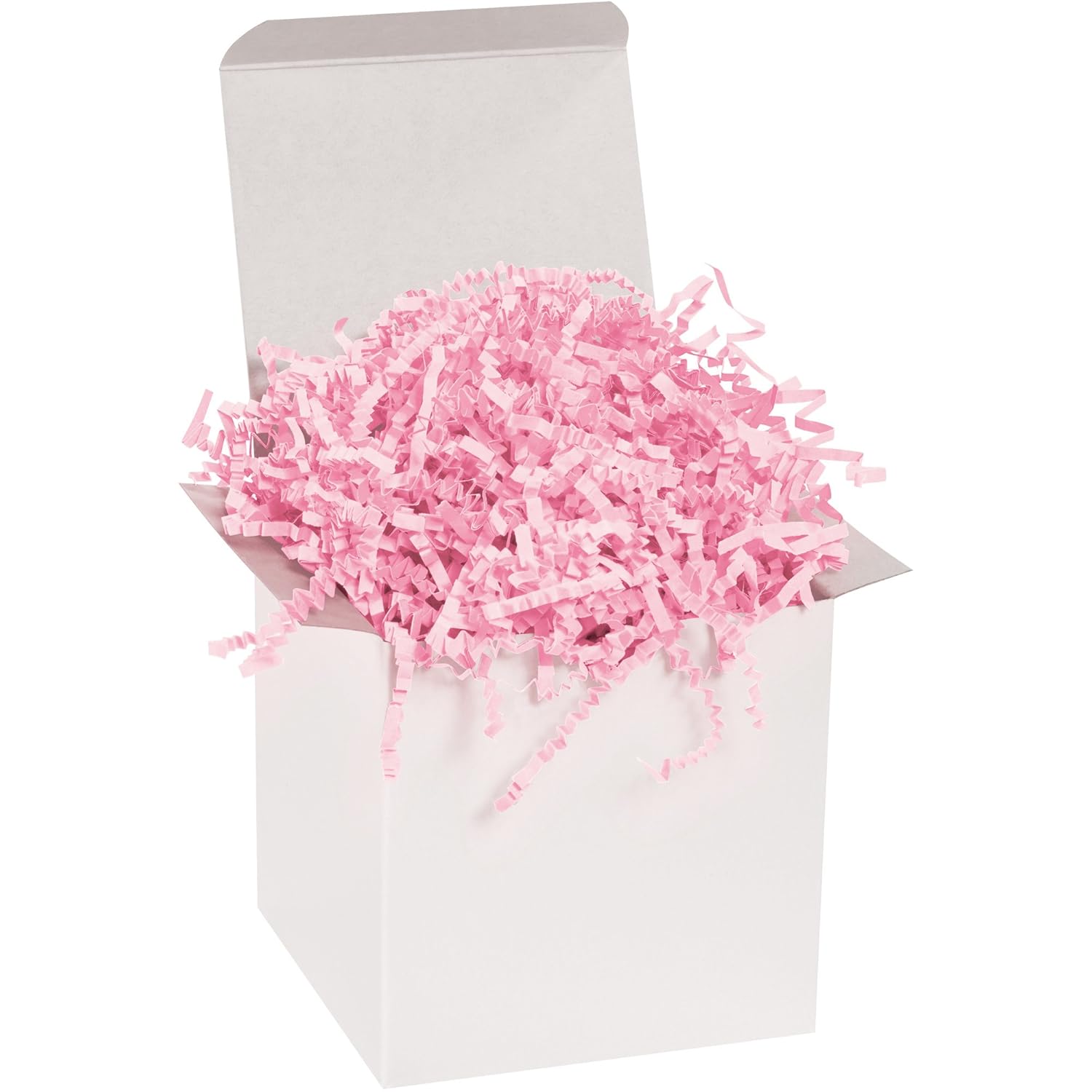 Amazon.com: Partners Brand 10 lb. Light Pink Crinkle Paper Packing ...