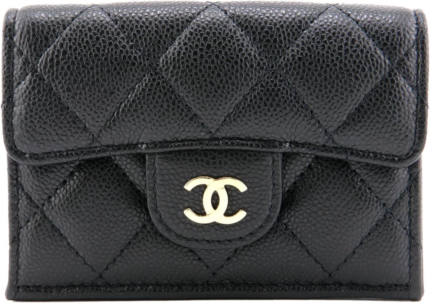 Amazon | [CHANEL] [ラッピング済み/セット品] シャネル 三つ折り財布 キャビアスキン 小銭入れ レザー 本革 スカーフ付き AP0230 B10583 C3906 ...