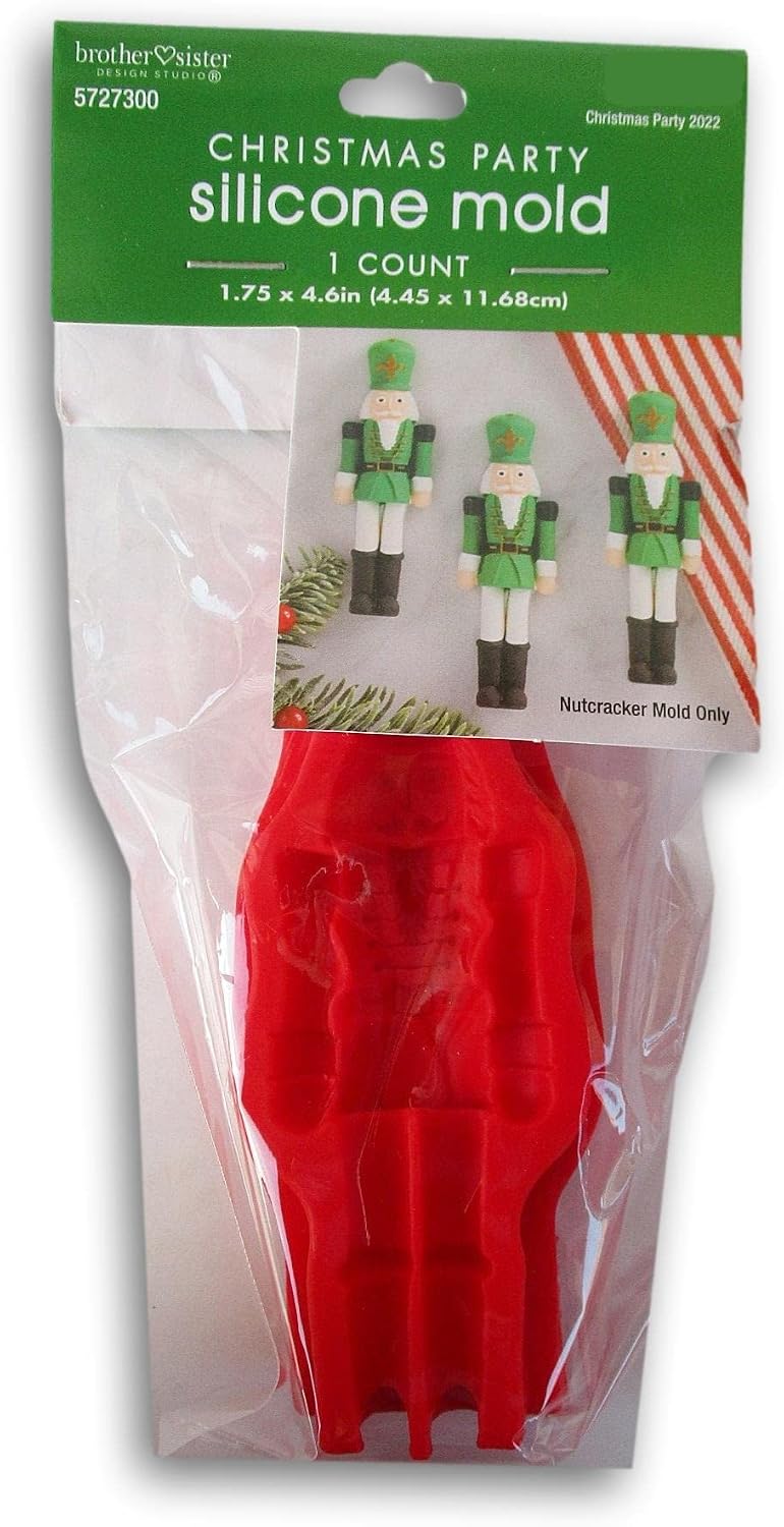 Amazon.com: Christmas Nutcracker Mini Silicone Mold for Candy ...