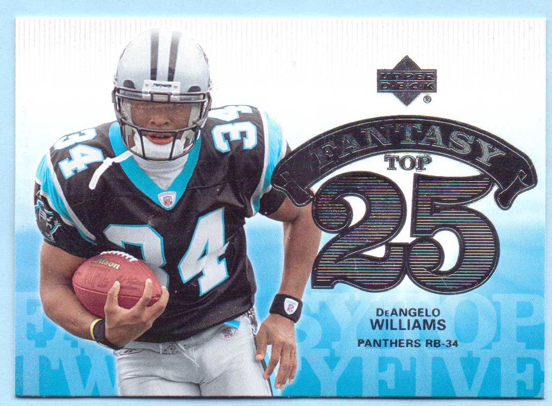 Deangelo Williams Panthers Years