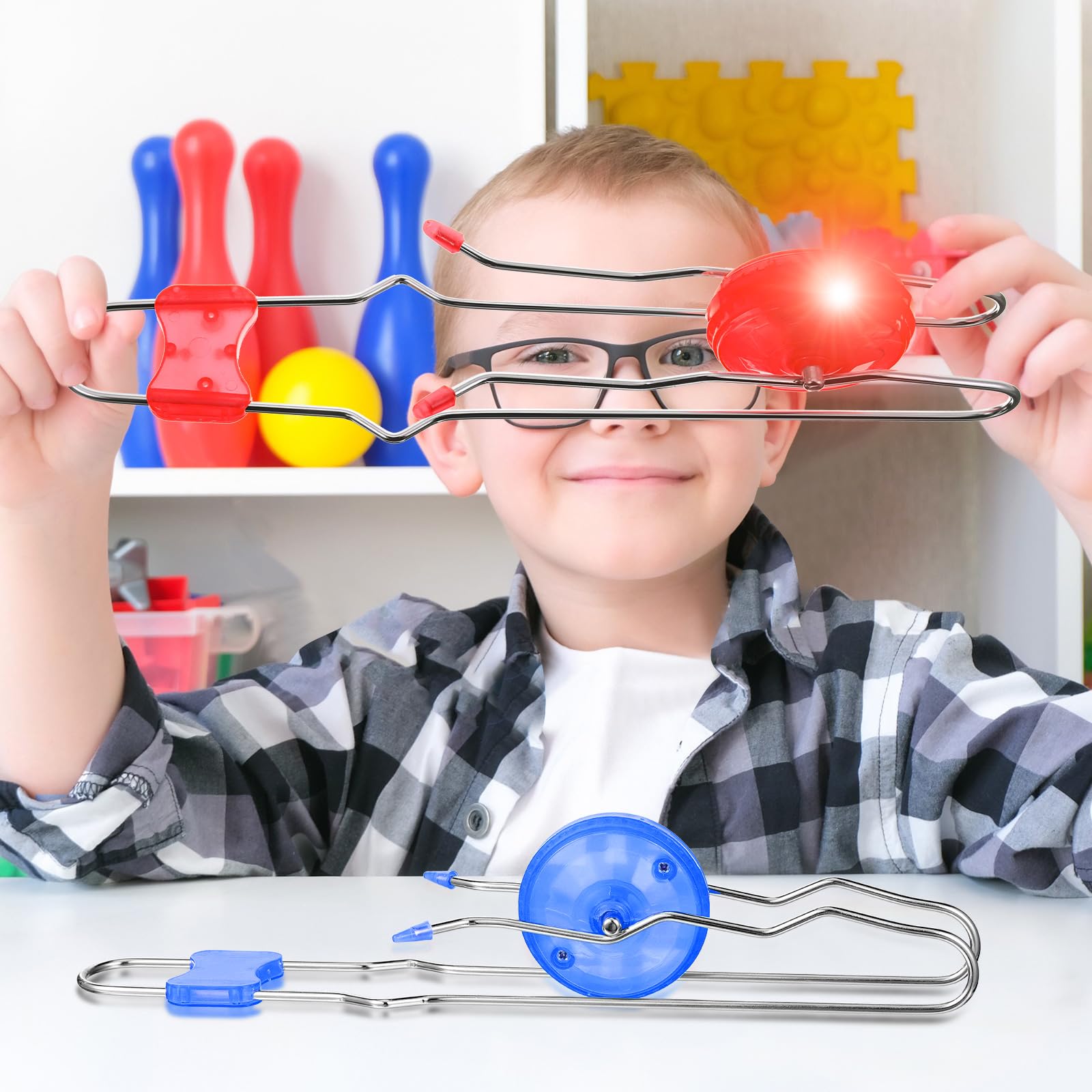 Snapklik.com : Gejoy 4 Pcs Christmas Magnetic Gyro Wheels For Kids ...