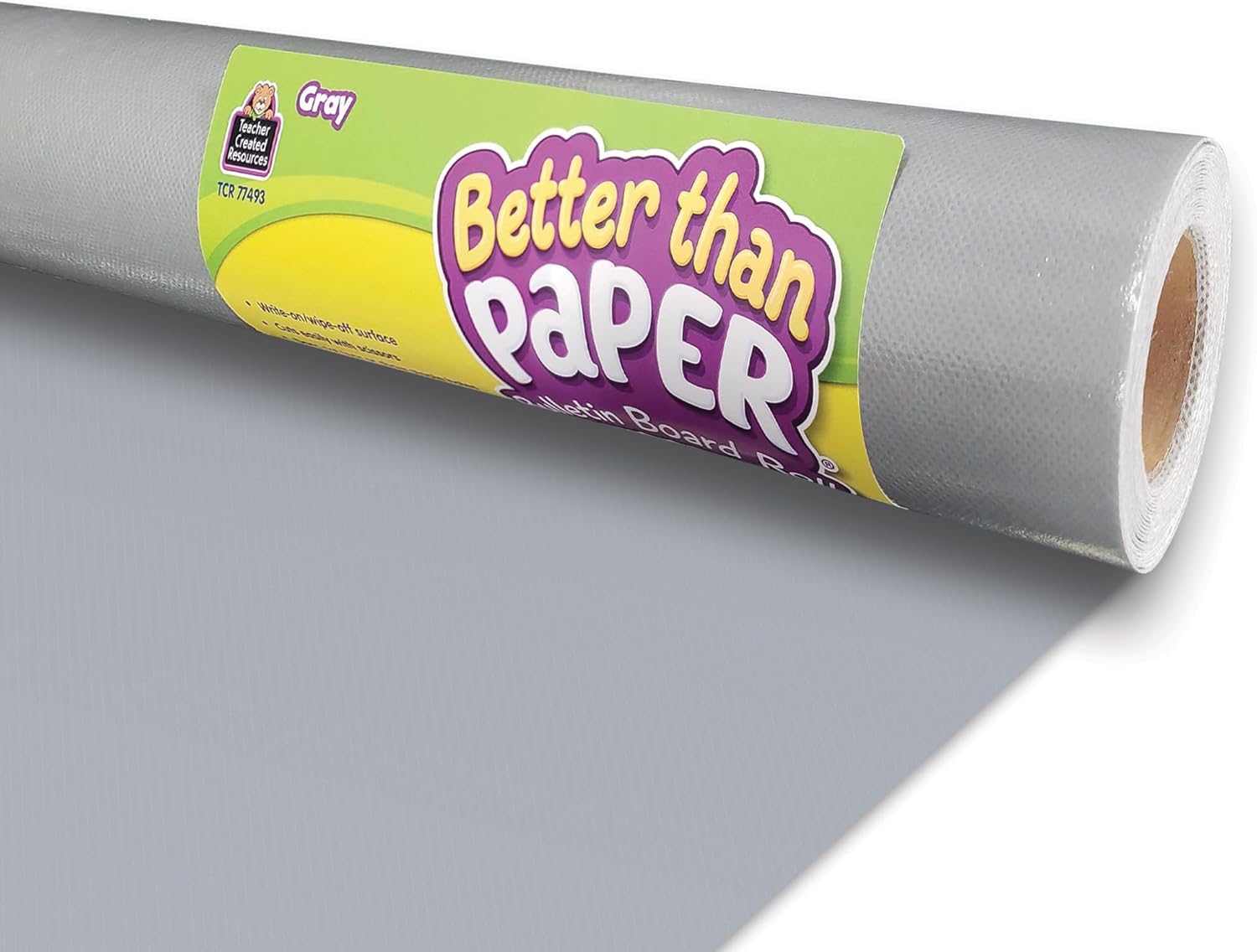 Amazon.com : Gray Better Than Paper® Bulletin Board Roll : Office Products