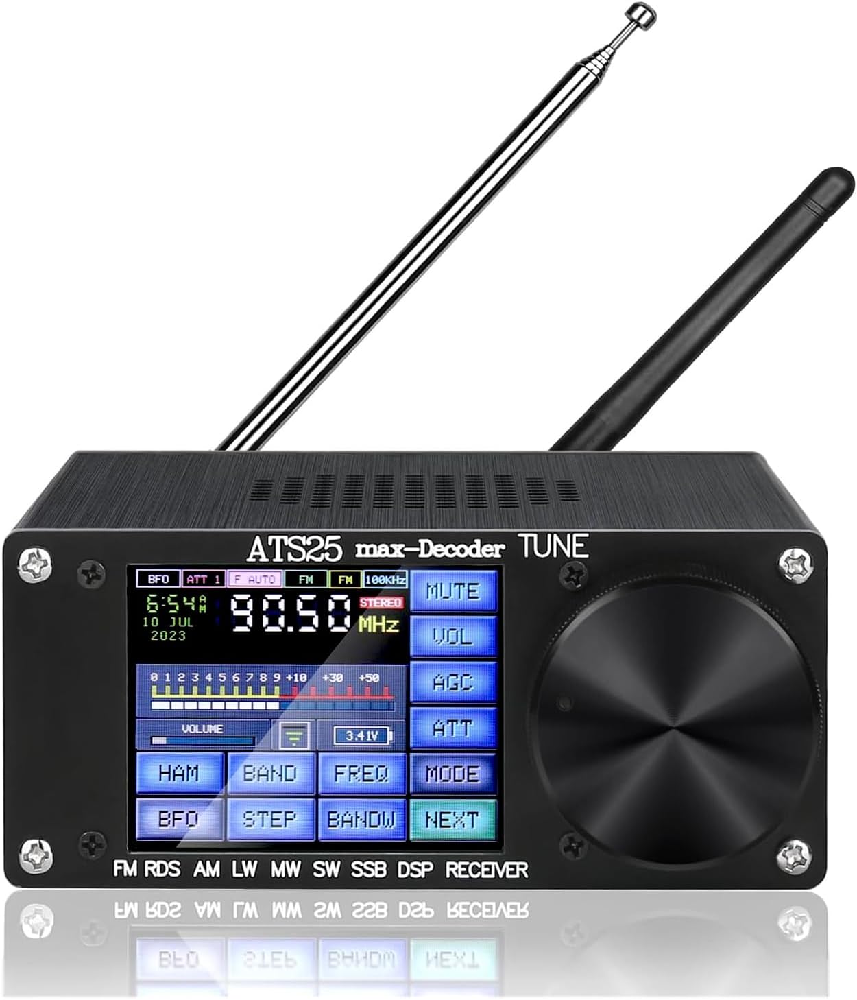 Amazon.com: SI4732 ATS-25 max-Decoder Full-Band Radio Receiver, Built ...