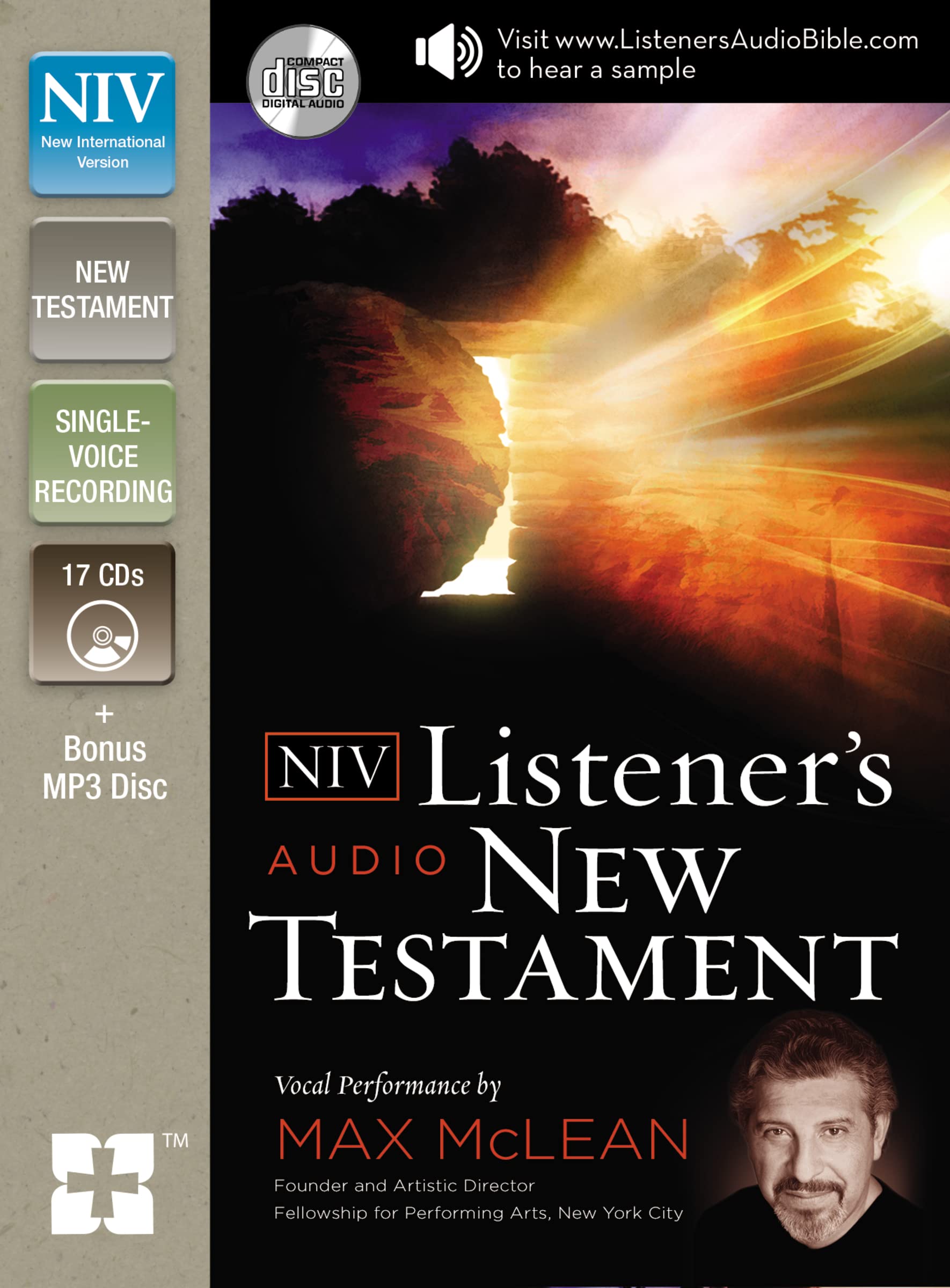 NIV, Listener's Audio Bible, New Testament, Audio CD: Vocal Performance ...