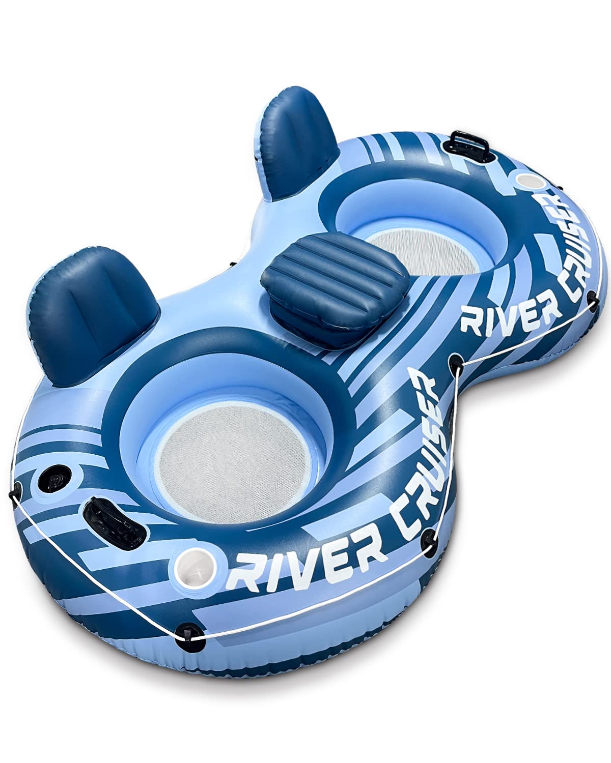 TINSUN Heavy Duty River Float Tubes for Adults - Upgraded Design Sport ...