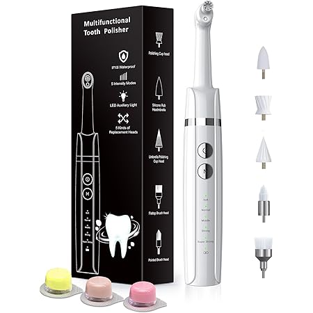 Amazon.com: Tooth Polisher, Rechargeable Tooth Whitening Kit for Teeth ...