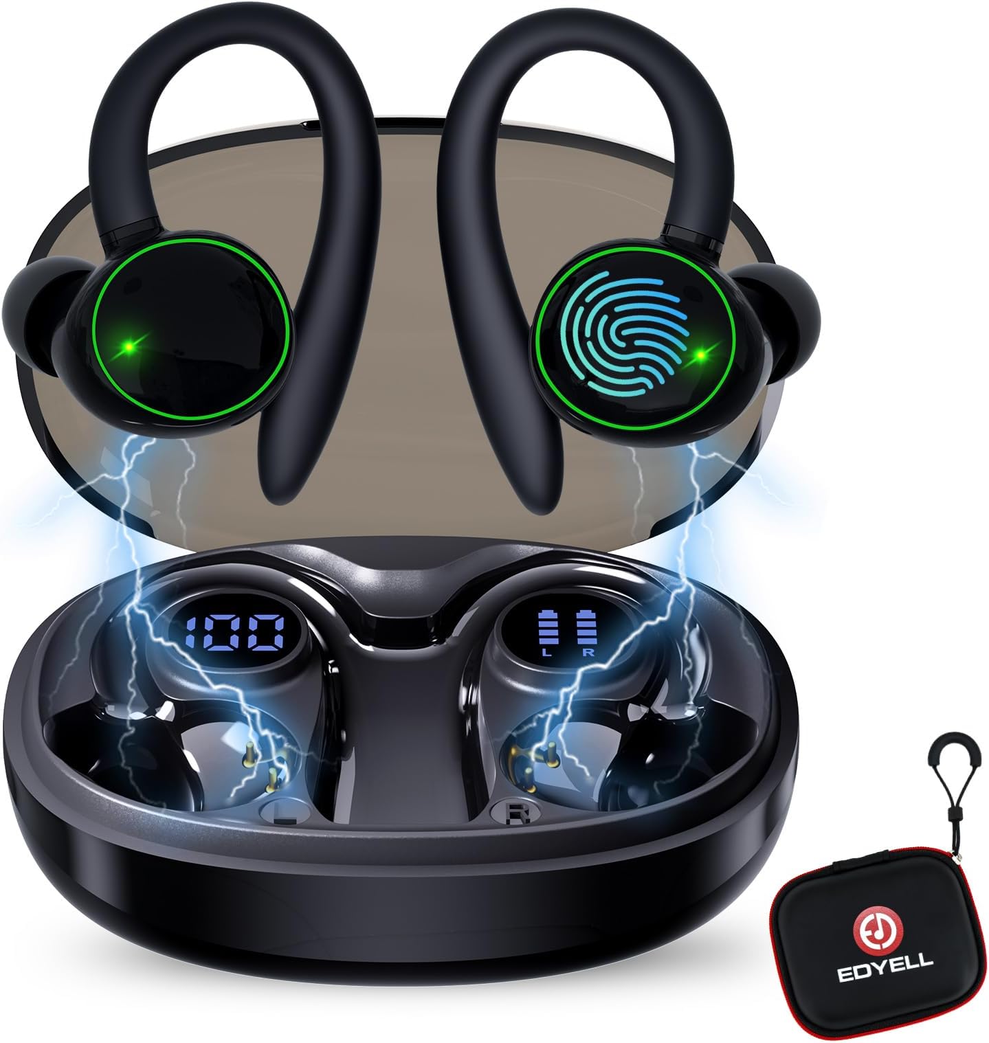 Boult Audio AirBass Tru5ive Pro True Wireless Earbuds with 36 Hours ...