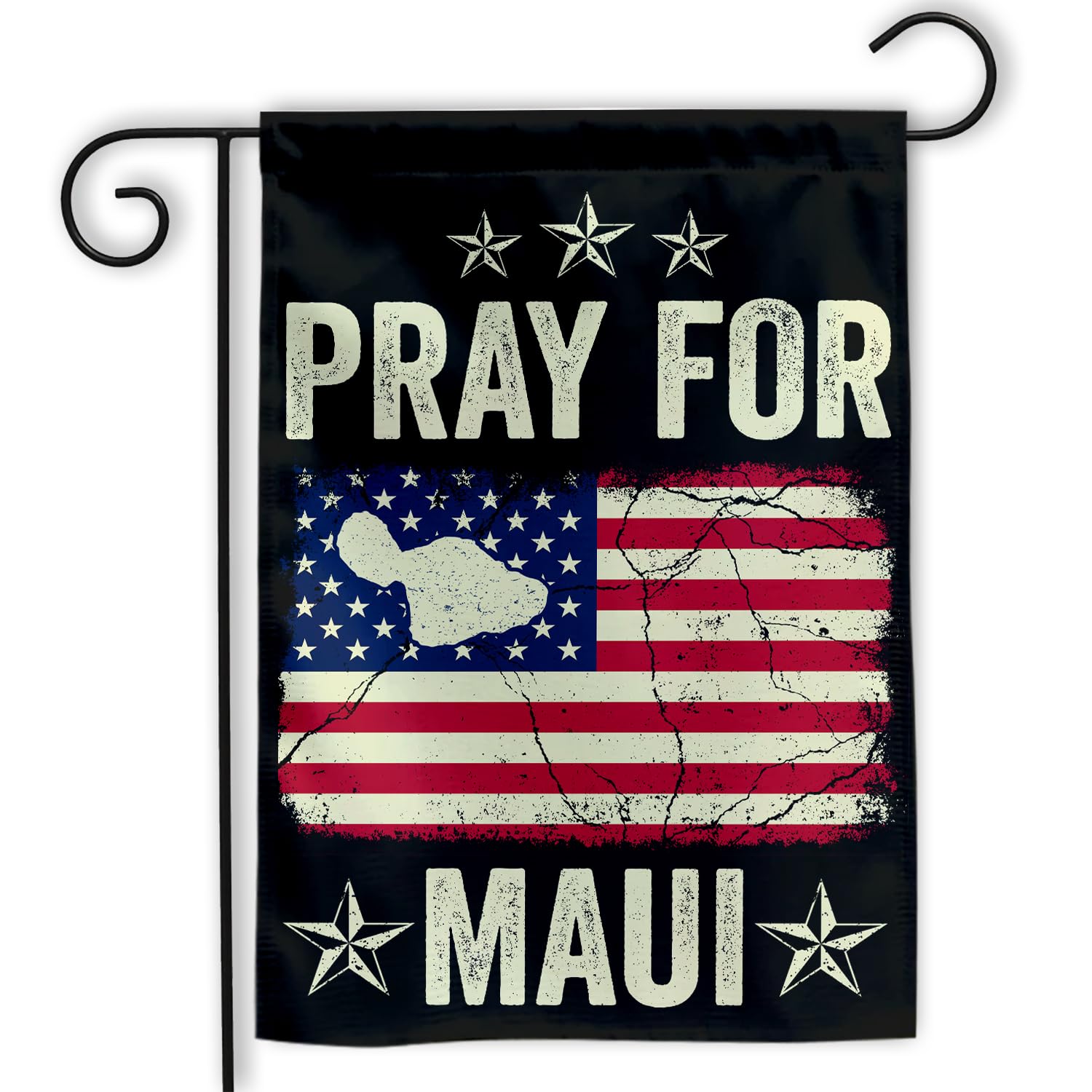 Flage Maui Hawaii Beaches