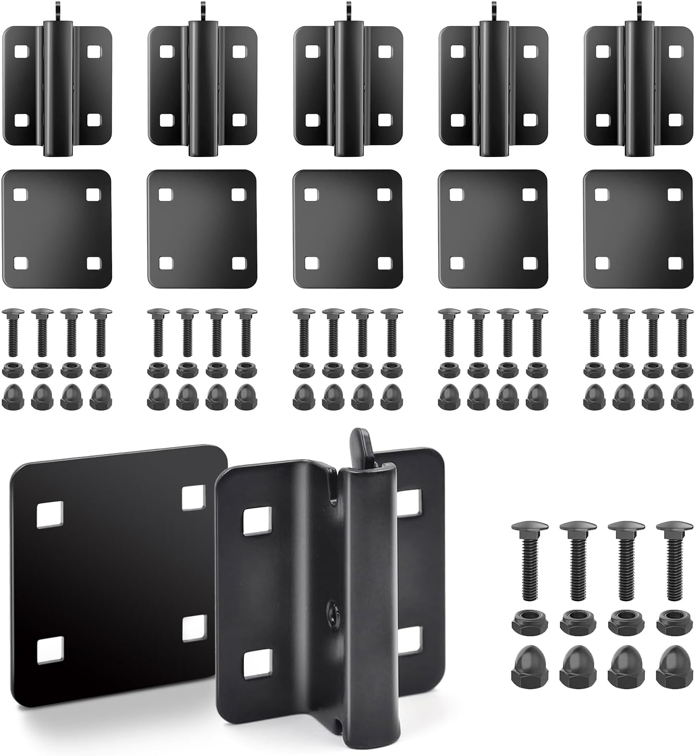 Amazon.com: Blulu 2 Pcs E Track Connector Double Fittings E Track ...