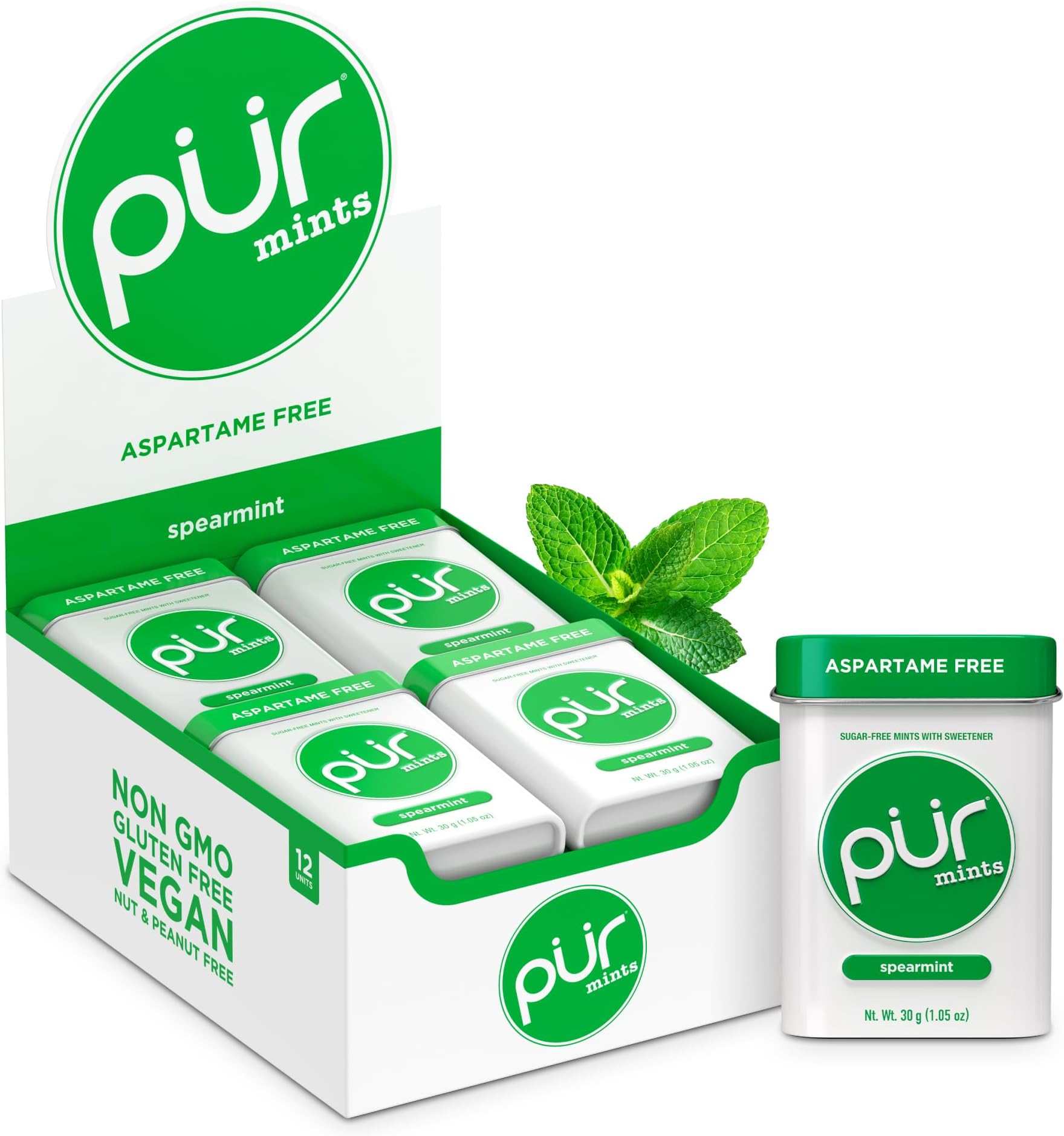 Amazon.com: PUR Mints | Aspartame Free Mints | Made with Xylitol ...