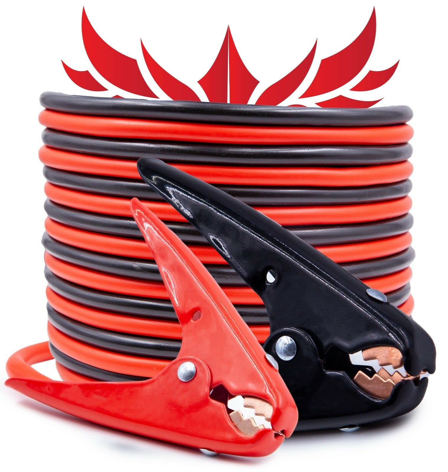 Snapklik.com : Heavy Duty 0 Gauge 20 Ft Battery Booster Cable Emergency ...