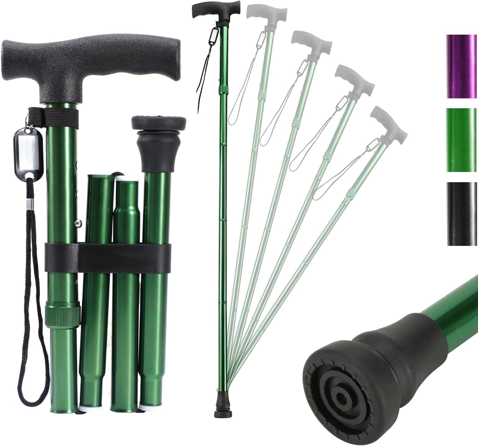 Amazon.com: NOVA Designer Walking Cane with Offset Handle, Lightweight ...