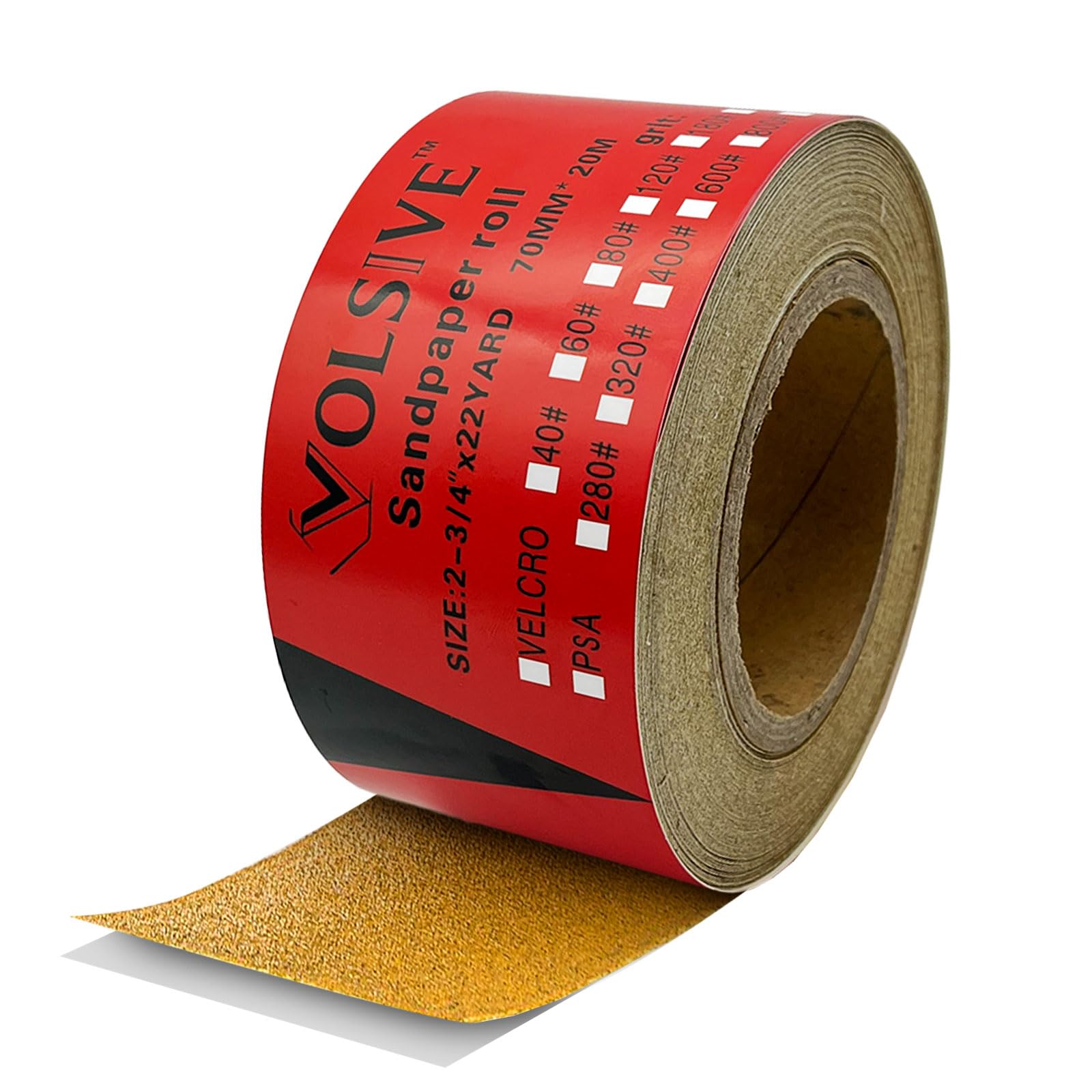 Amazon.com: PSA Sandpaper Roll,Self Adhesive Sticky Back Longboard Sand ...