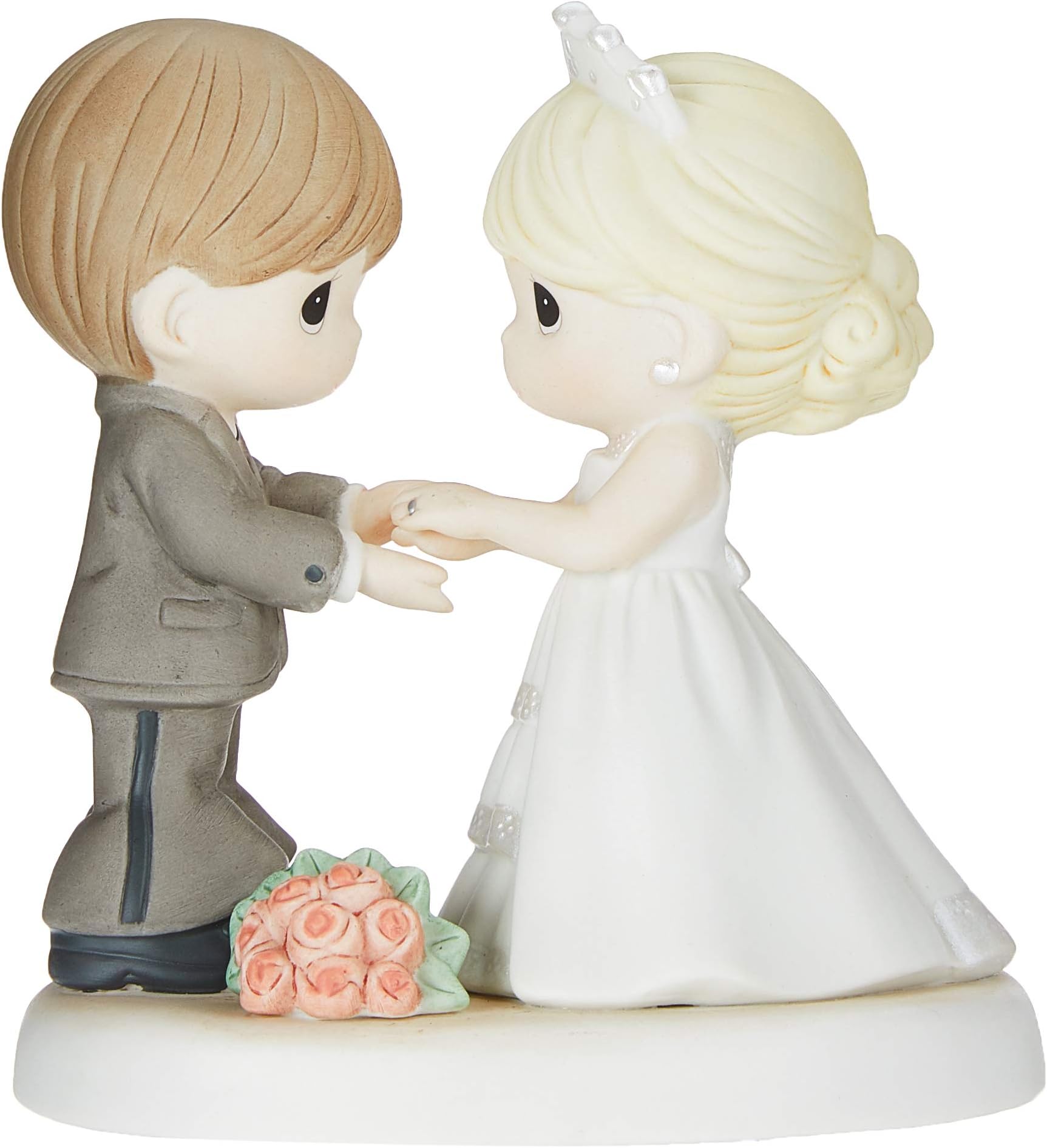 Amazon.com: Precious Moments Disney Wedding Figurine | Disney Showcase ...