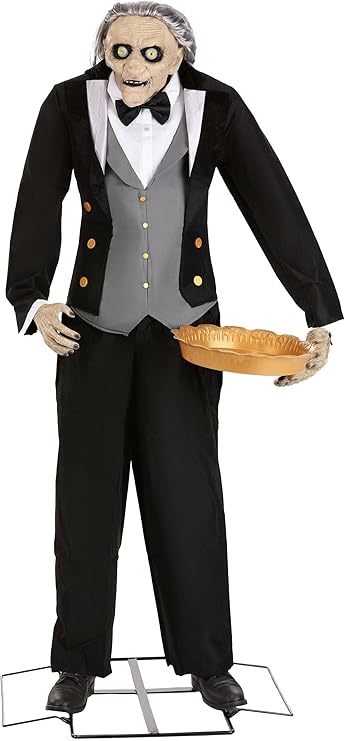 Amazon.com: Fun Costumes 5.6ft Seasonal Visions Large Evil Greeter ...