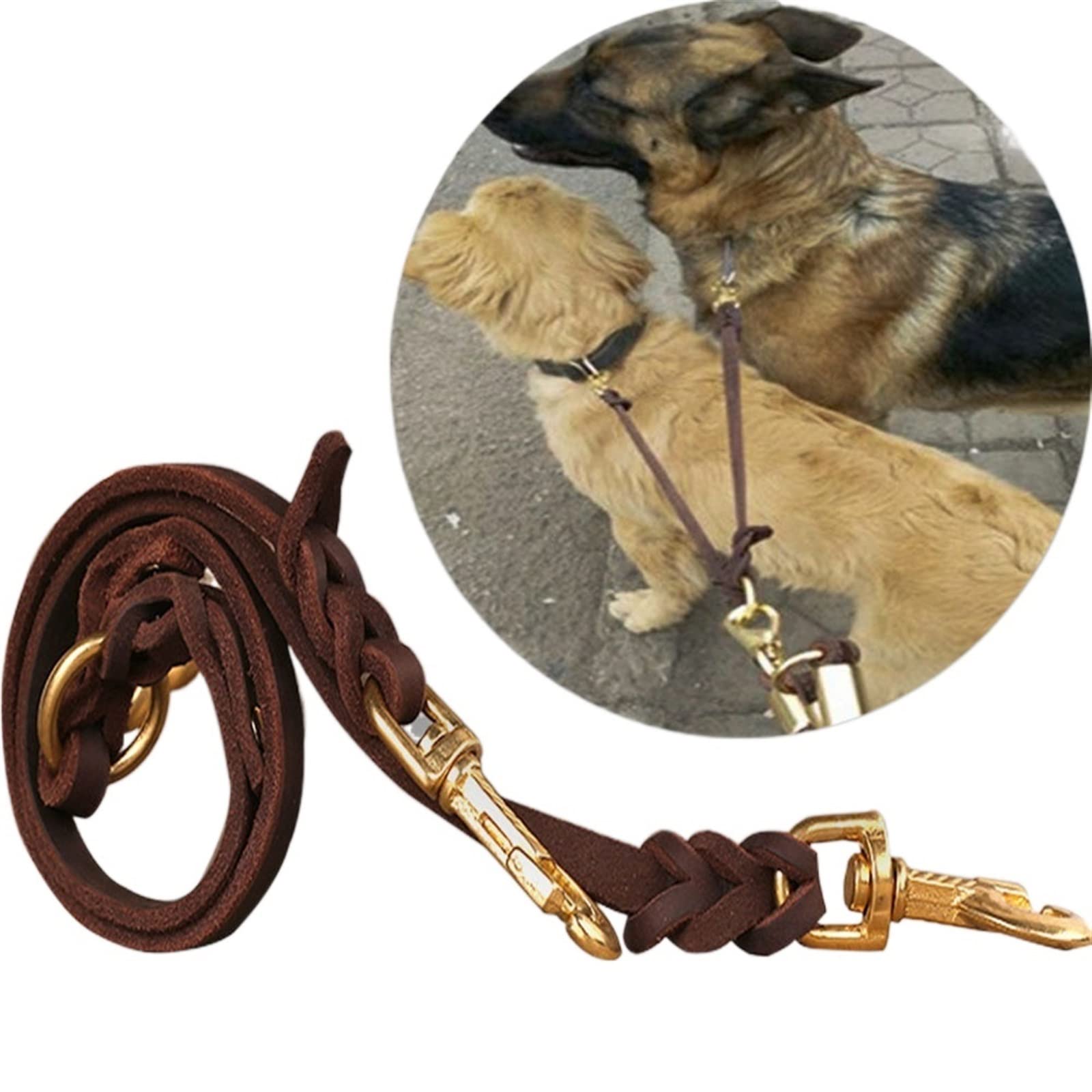 Para Perro Silverado De Cuero Para Perros $375 Pesos. Cómodo Conector ...