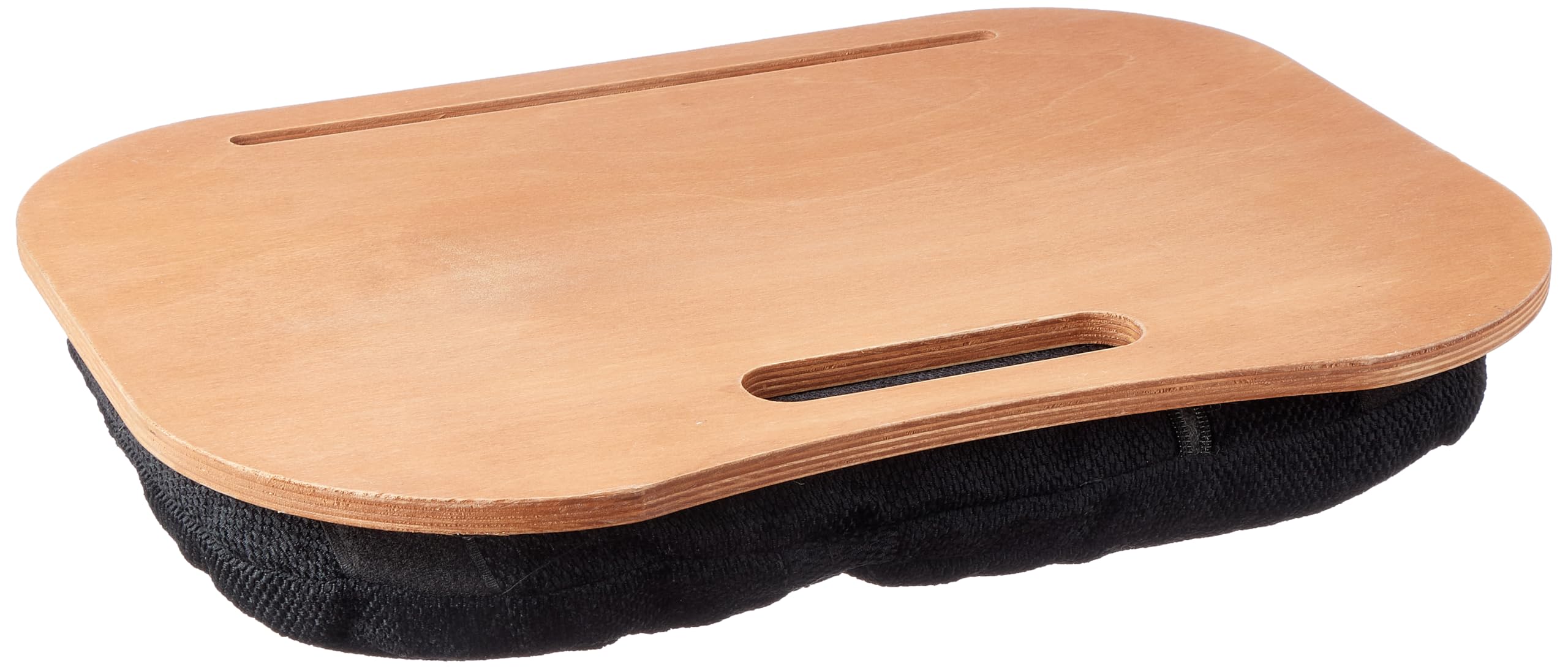 Top lap desk with pillow for laptop built in slot for tablet or phone ...