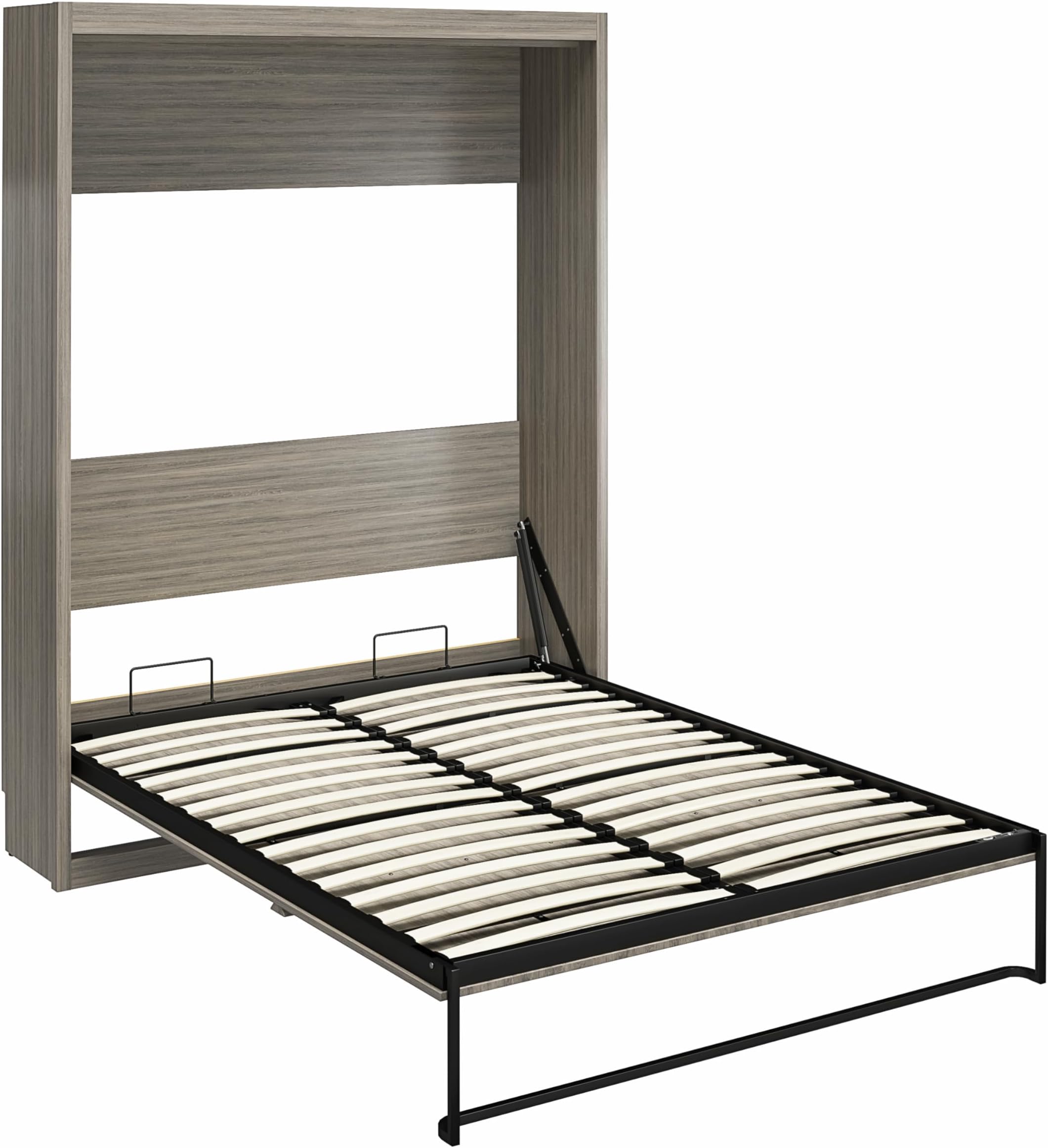 Amazon.com: Signature Sleep Queen Murphy Wall Bed in Walnut : Home ...