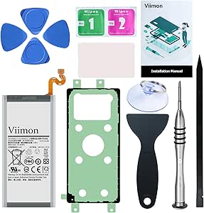 Viimon Note 9 Battery Replacement Kits (New Upgraded) Compatible with ...