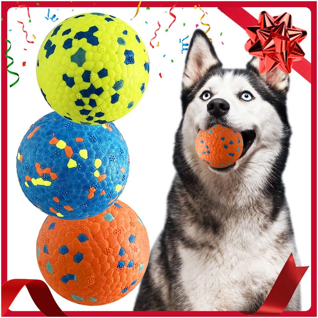 Amazon.com : Mankoda Dog Balls, Tennis Ball Toys for Aggressive Chewers ...