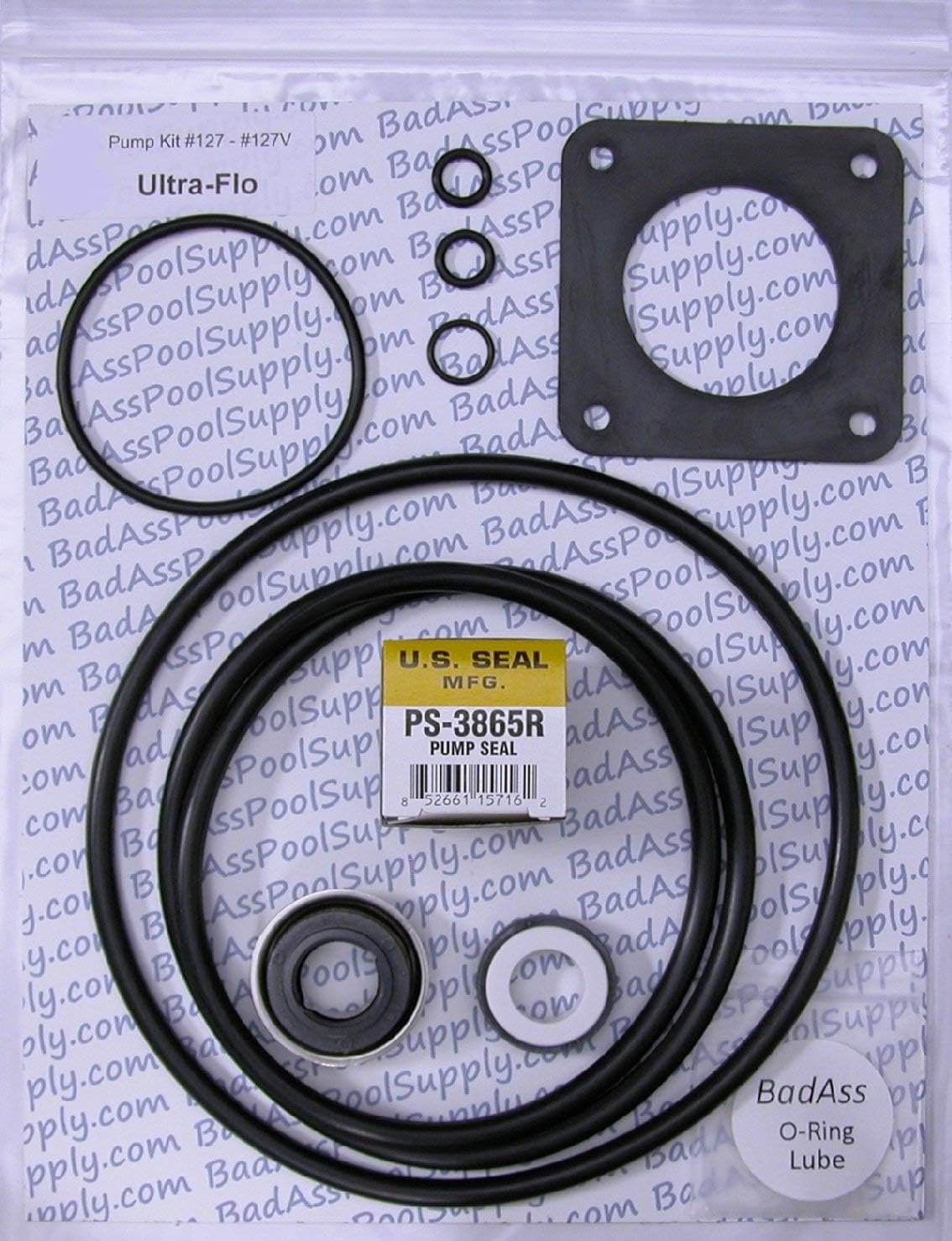 Amazon.com: BadAss Pool Supply Saltwater O-Ring Rebuild Repair Kit for ...